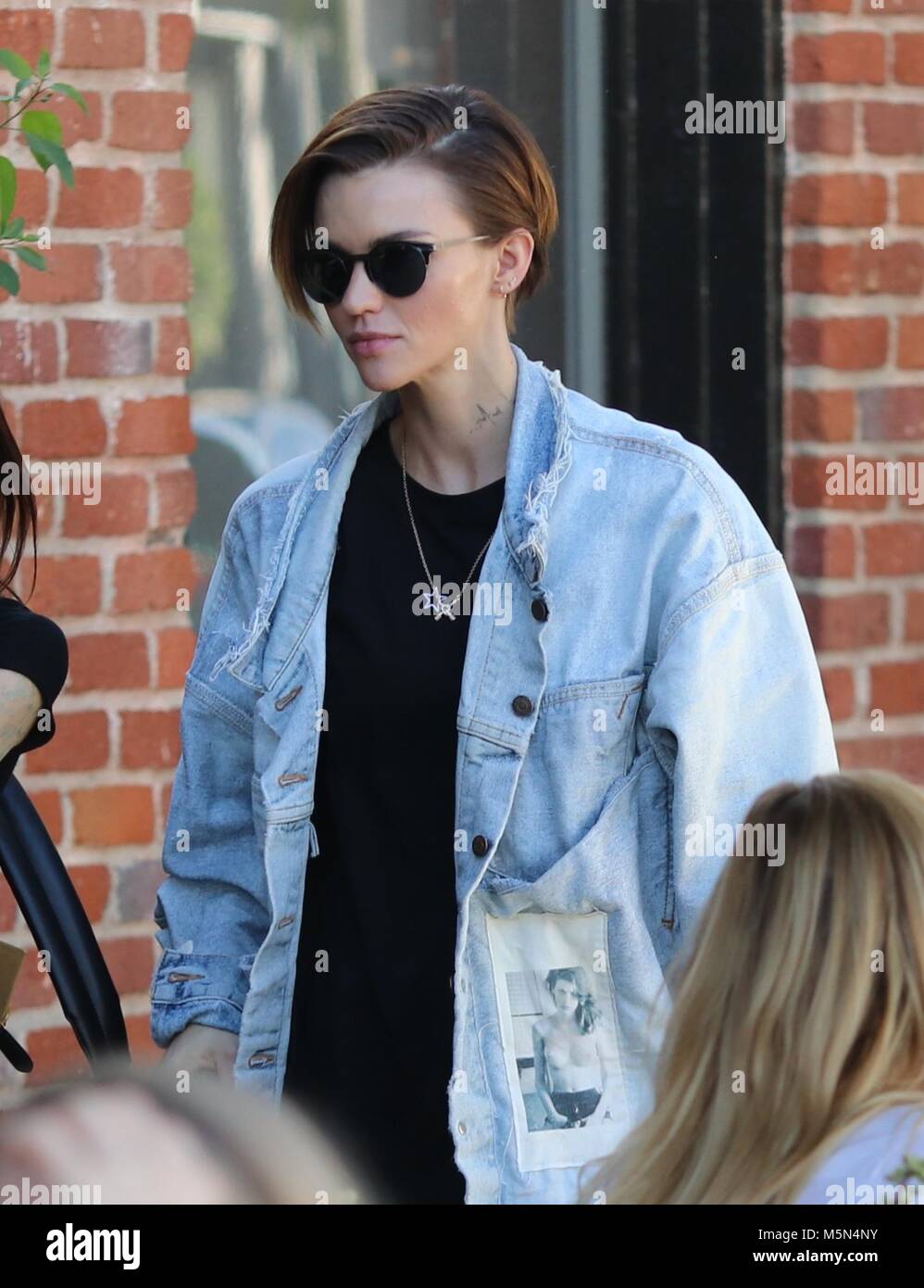 Ruby Rose was spotted for the first time since her spinal surgery ...