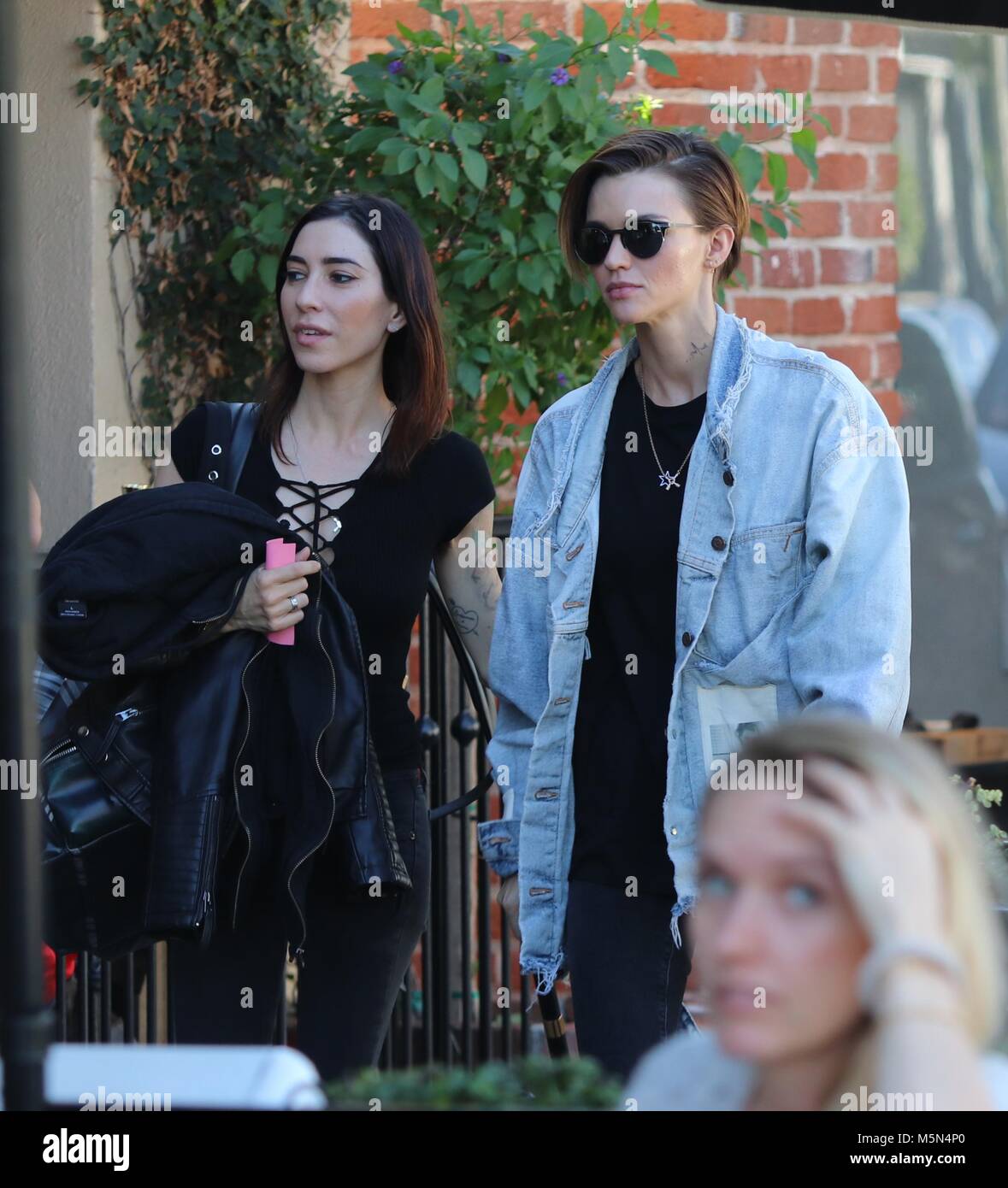 Ruby Rose was spotted for the first time since her spinal surgery ...