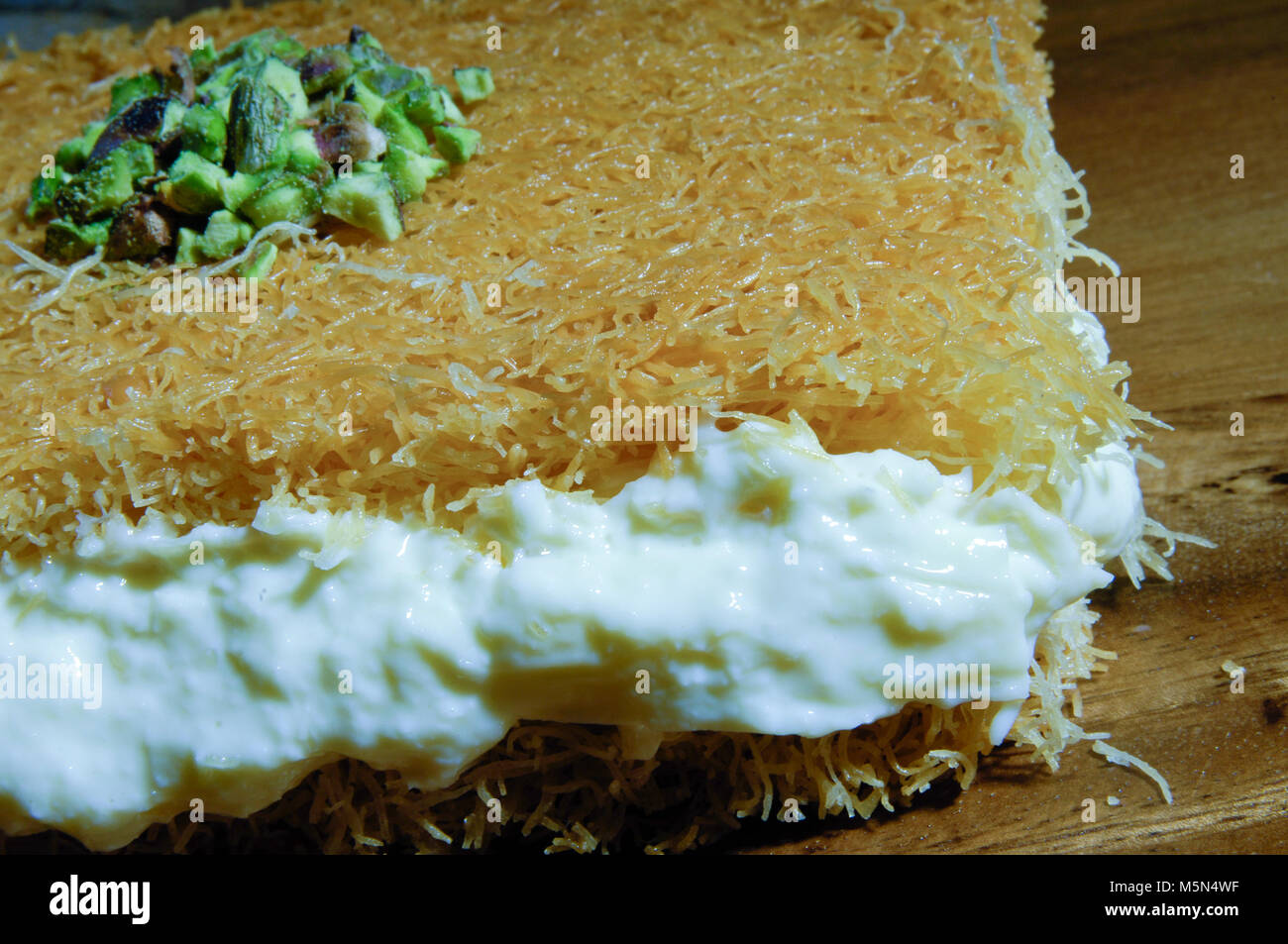 Osmaliya, Arabic Sweets with Cream for Ramadan and Eid Stock Photo - Alamy