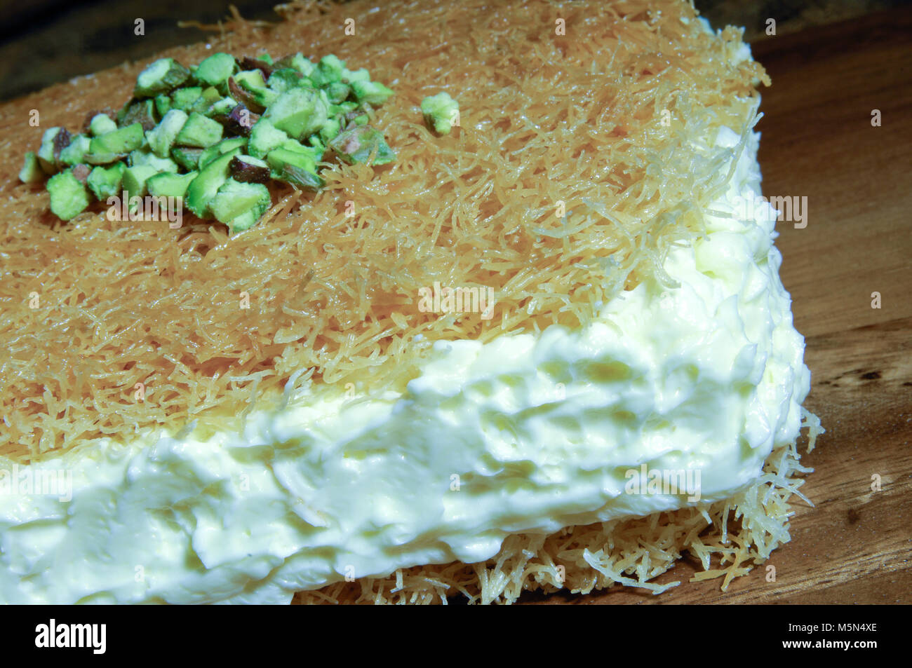 Osmaliya, Arabic Sweets with Cream for Ramadan and Eid Stock Photo - Alamy