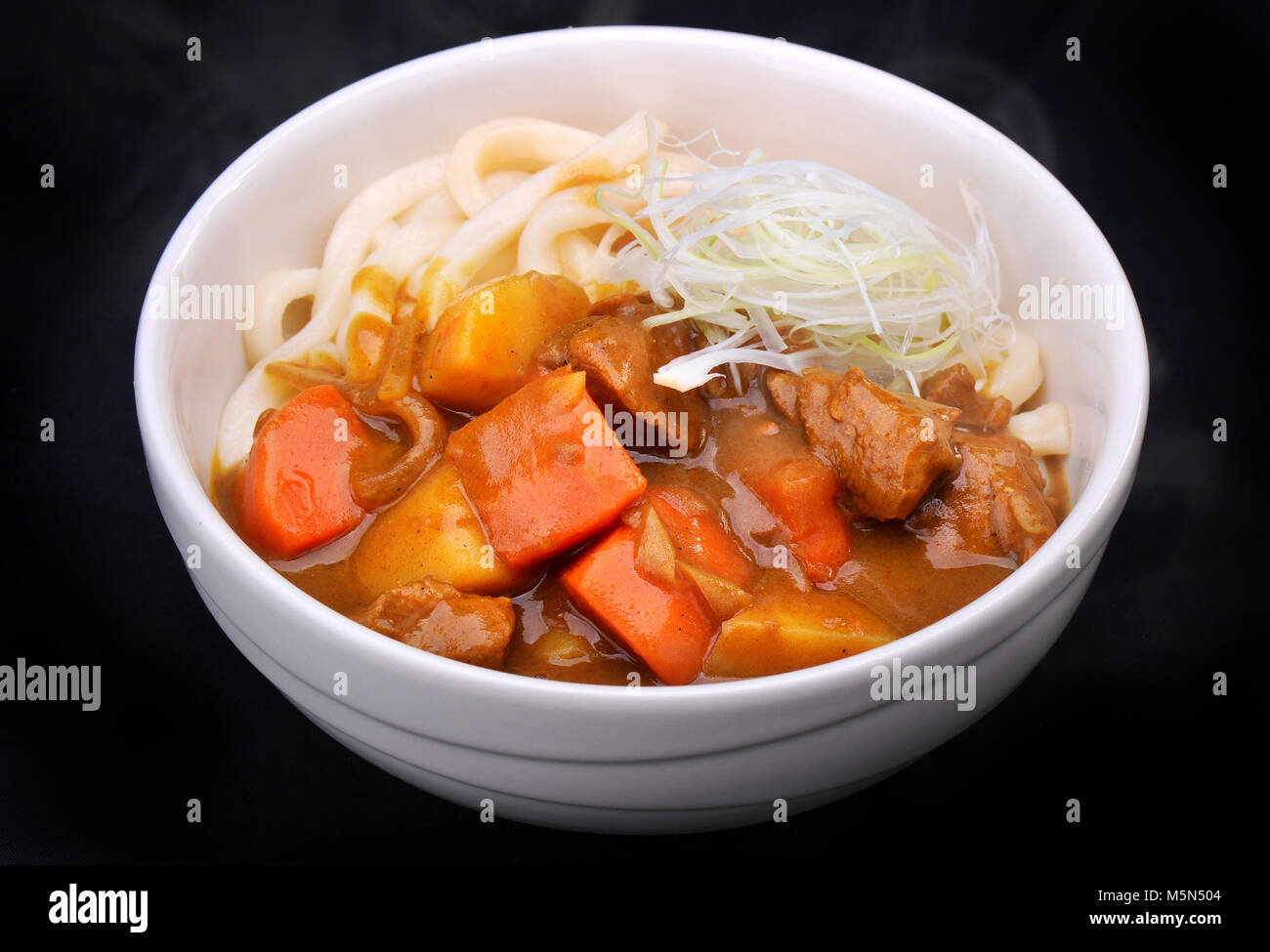 Japanese style curry with udon for every time hungry Stock Photo - Alamy