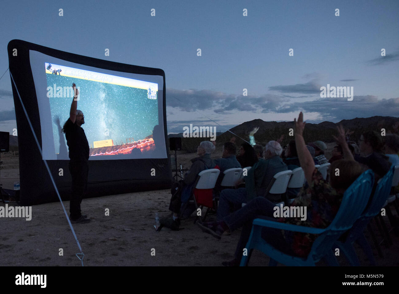 Kevin Poe, Dark Ranger, at Sky's the Limit Stock Photo - Alamy