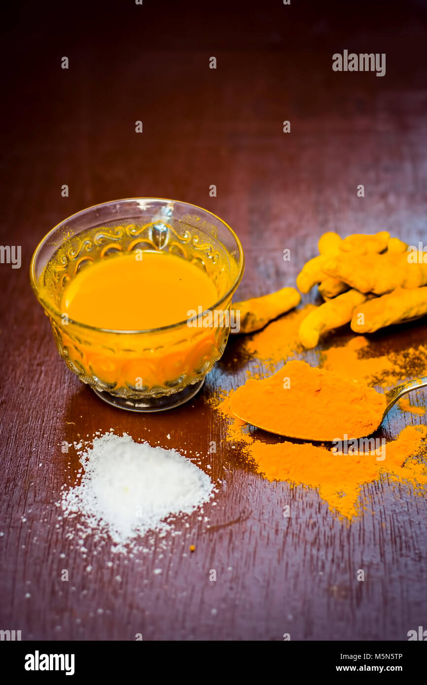 Haldi tea hi-res stock photography and images - Alamy