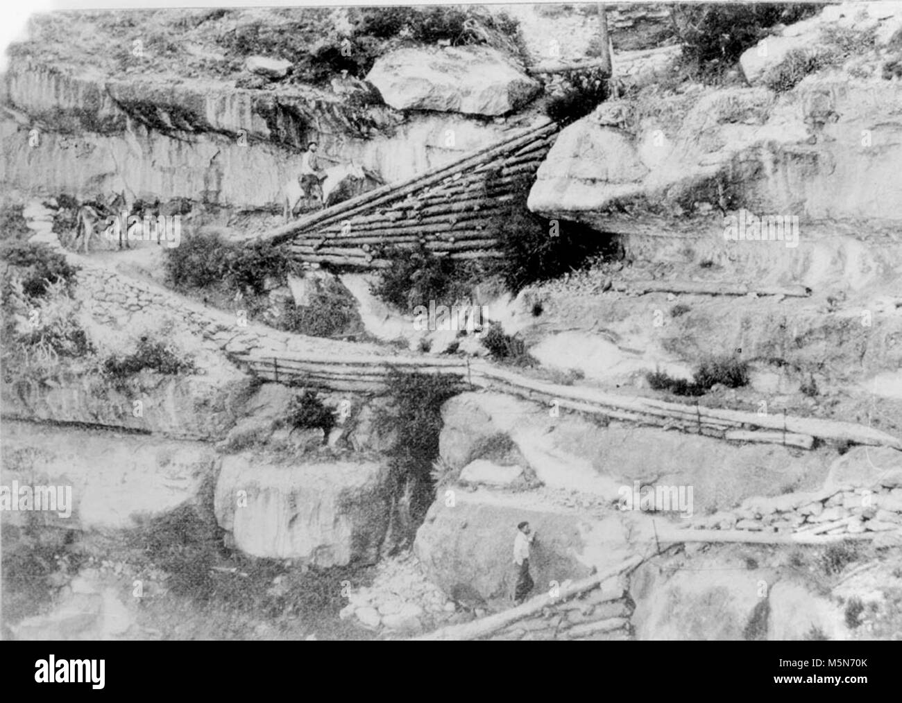 Grand Canyon Historic Grandview Trail . "ON THE GRANDVIEW TRAIL", LOG ...