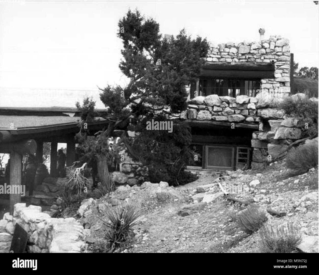 Grand Canyon Historic- Hermits Rest . HERMITS REST, WEST SIDE. MARCH ...