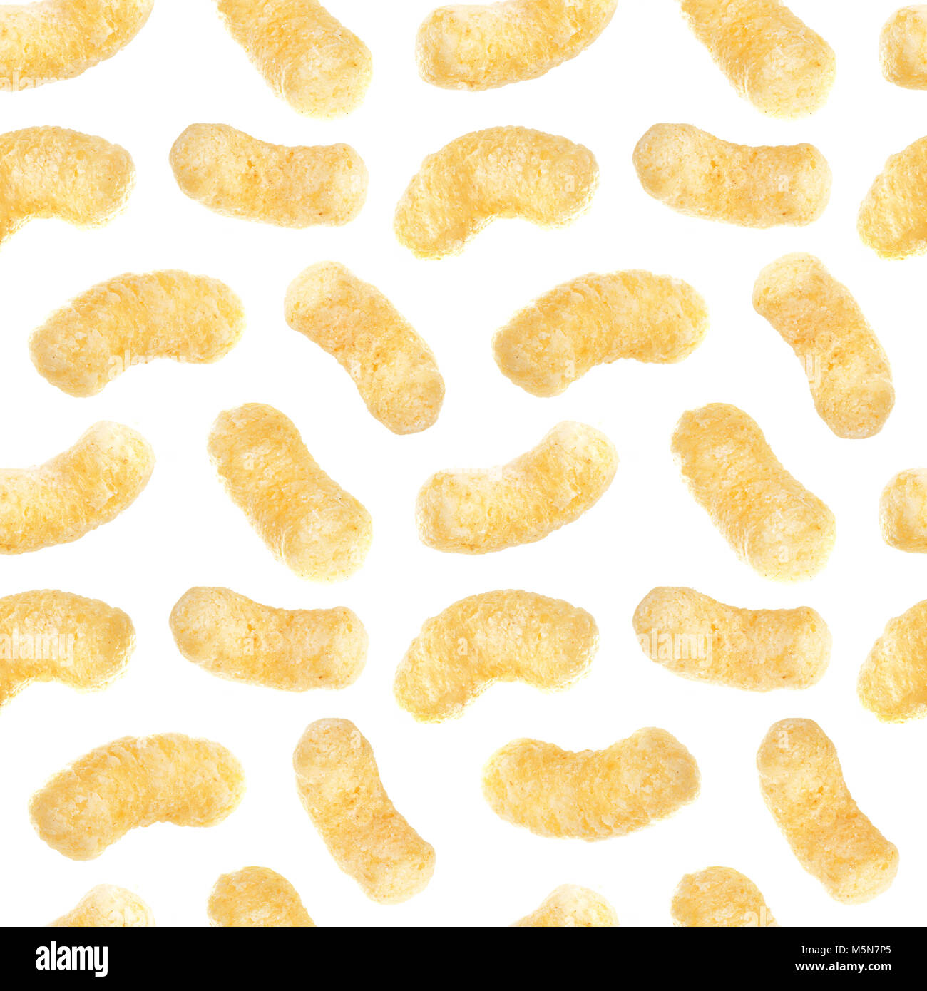 Seamless pattern of corn sticks isolated on white background Stock ...