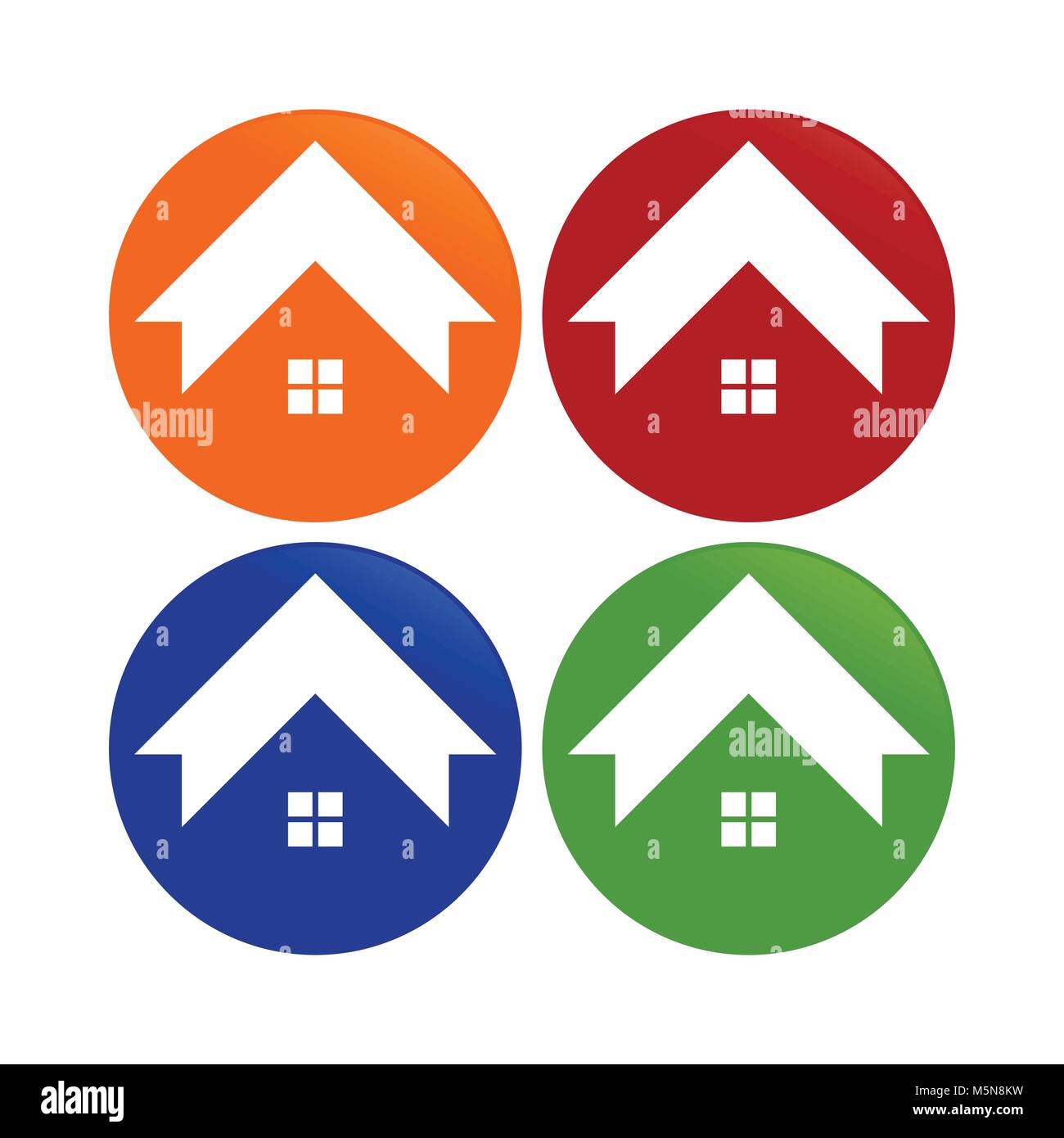 Simple house shape hi-res stock photography and images - Alamy