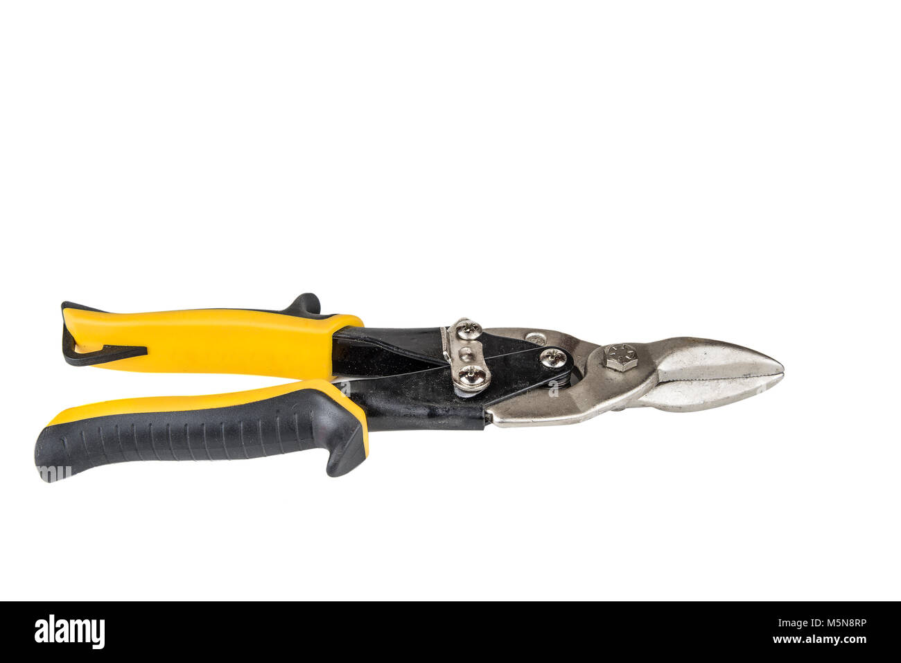 Manual industrial scissors for cutting the tin Stock Photo - Alamy