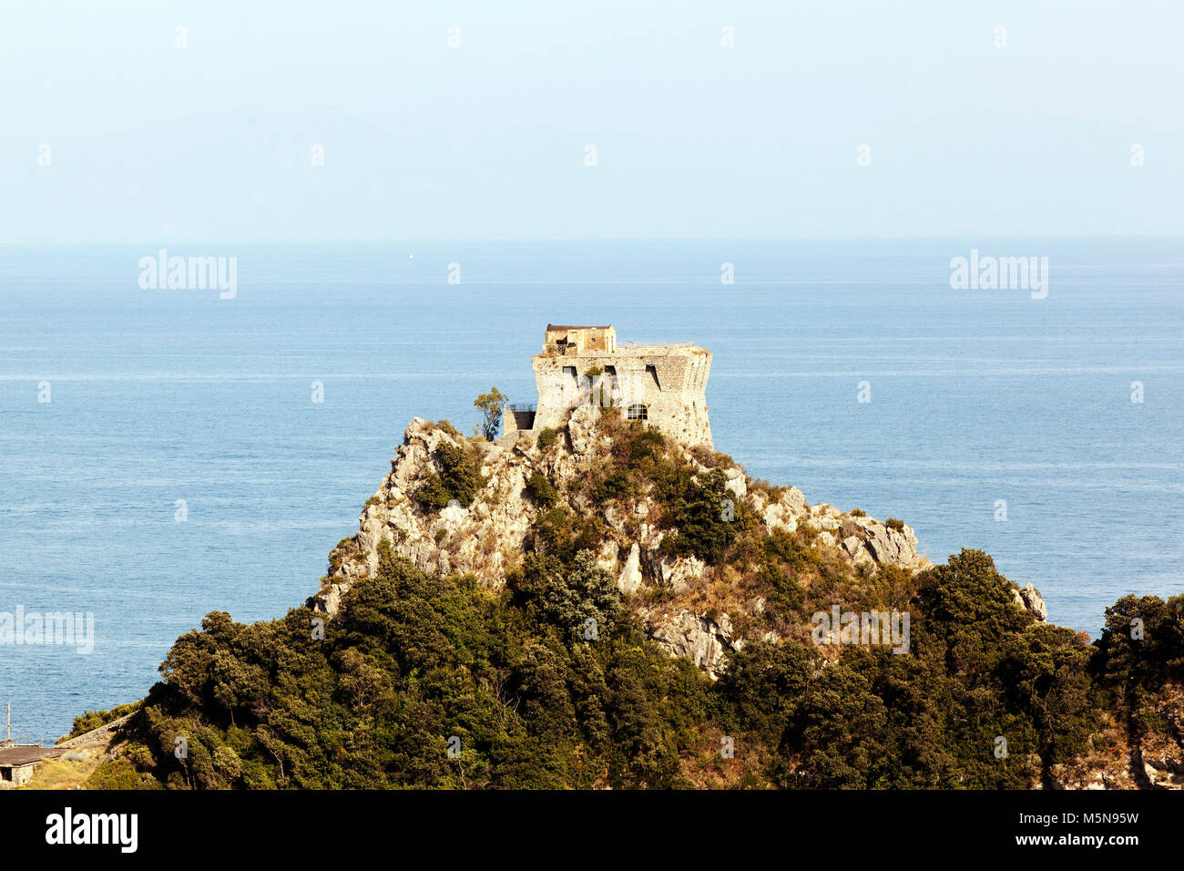 A castle on top of a hill in Ravello, Italy Stock Photo - Alamy