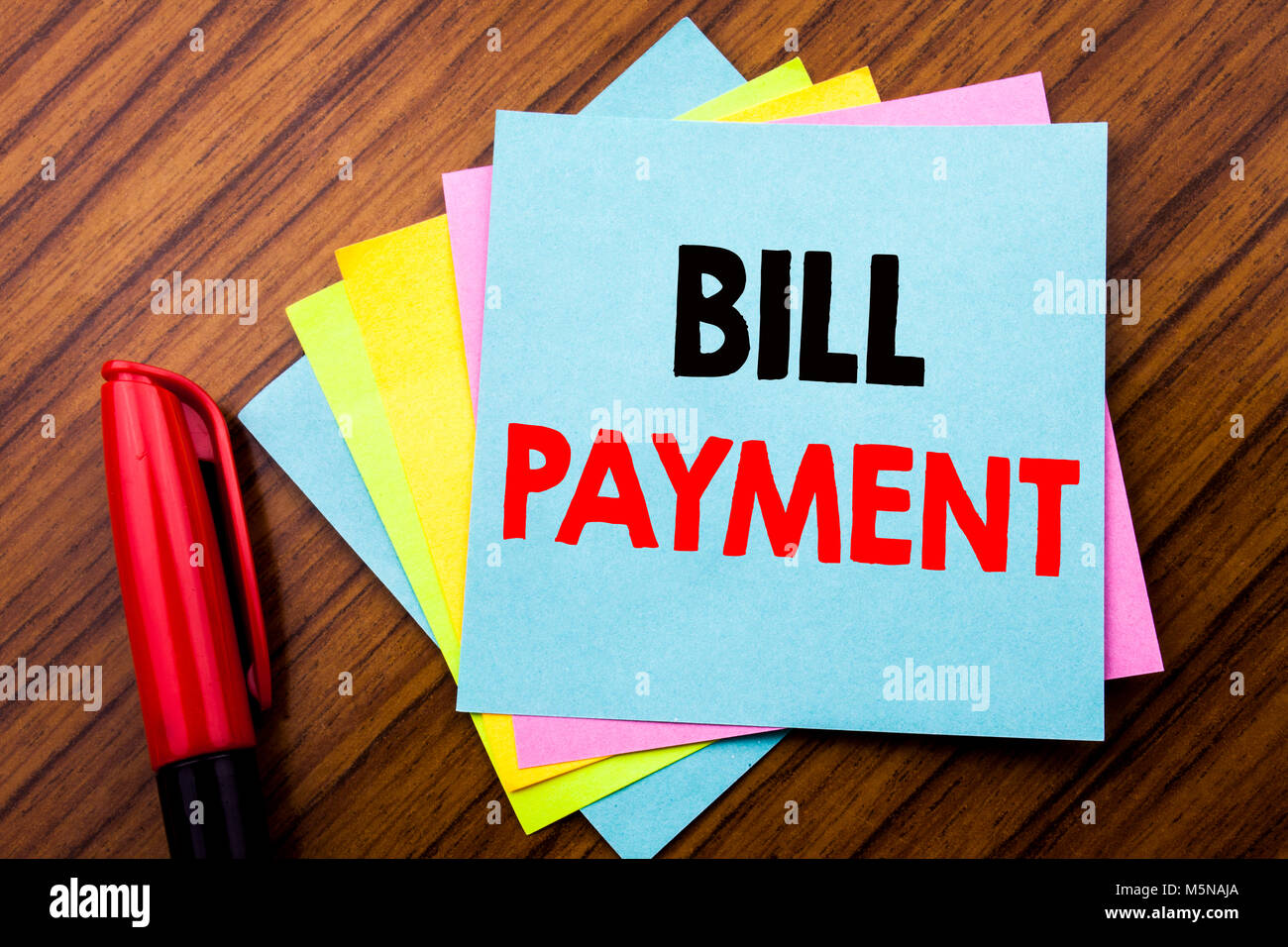 Handwriting Announcement text Bill Payment. Concept for Billing Pay ... Handwriting Announcement text Bill Payment. Concept for Billing Pay ...