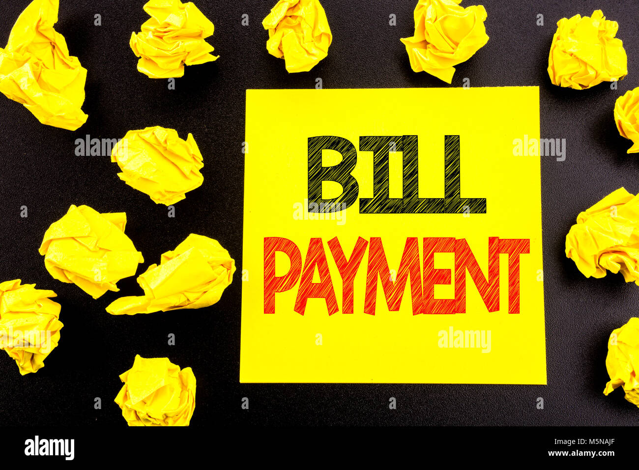 Conceptual hand writing text showing Bill Payment. Business concept for ... Conceptual hand writing text showing Bill Payment. Business concept for ...