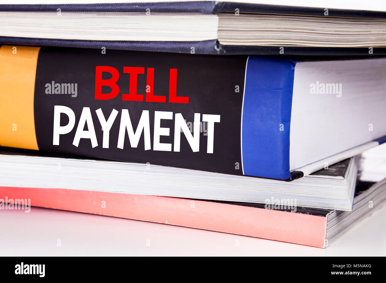 Hand writing text caption inspiration showing Bill Payment. Business ...