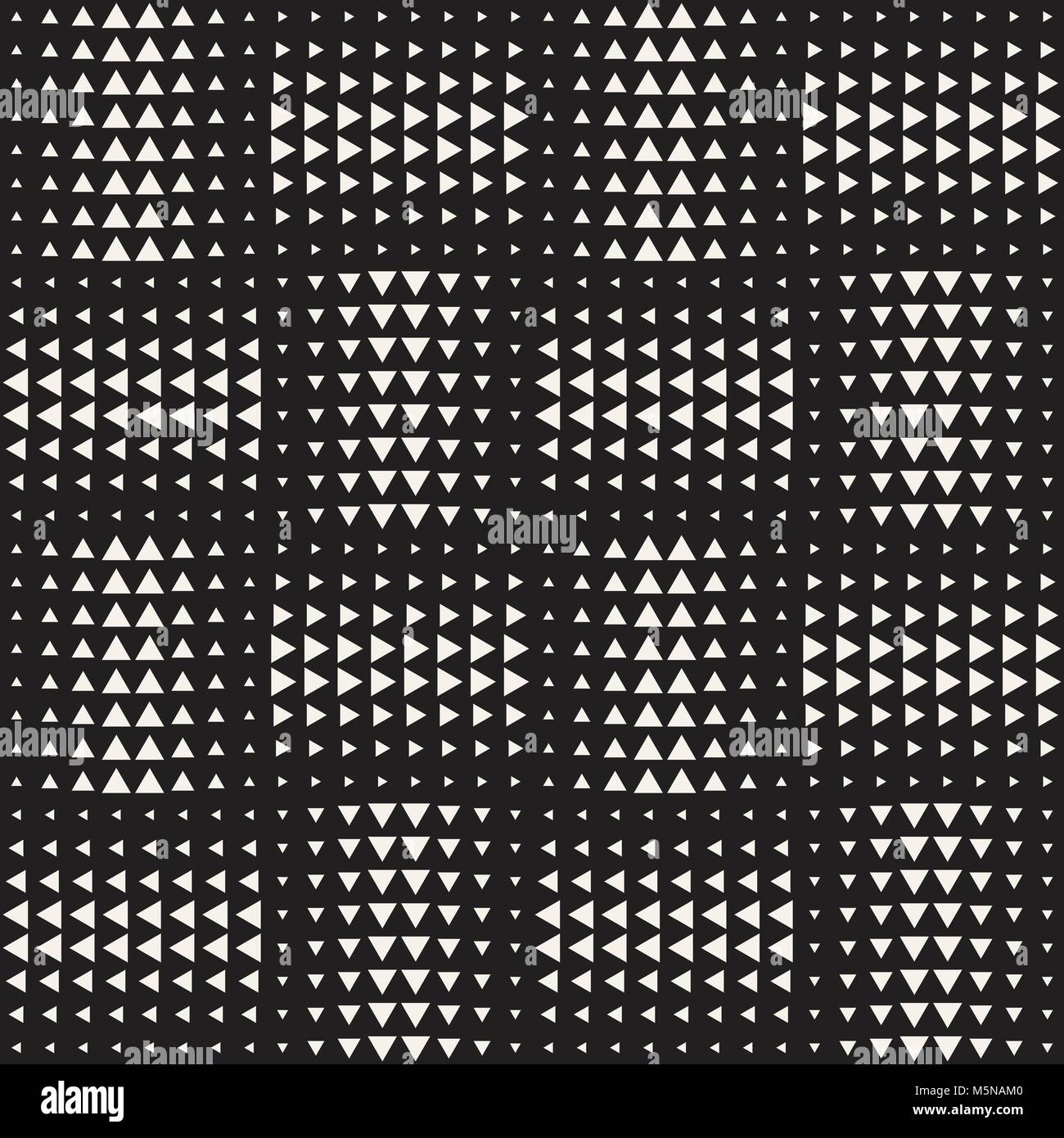Stylish halftone texture. Endless abstract background with random size ...