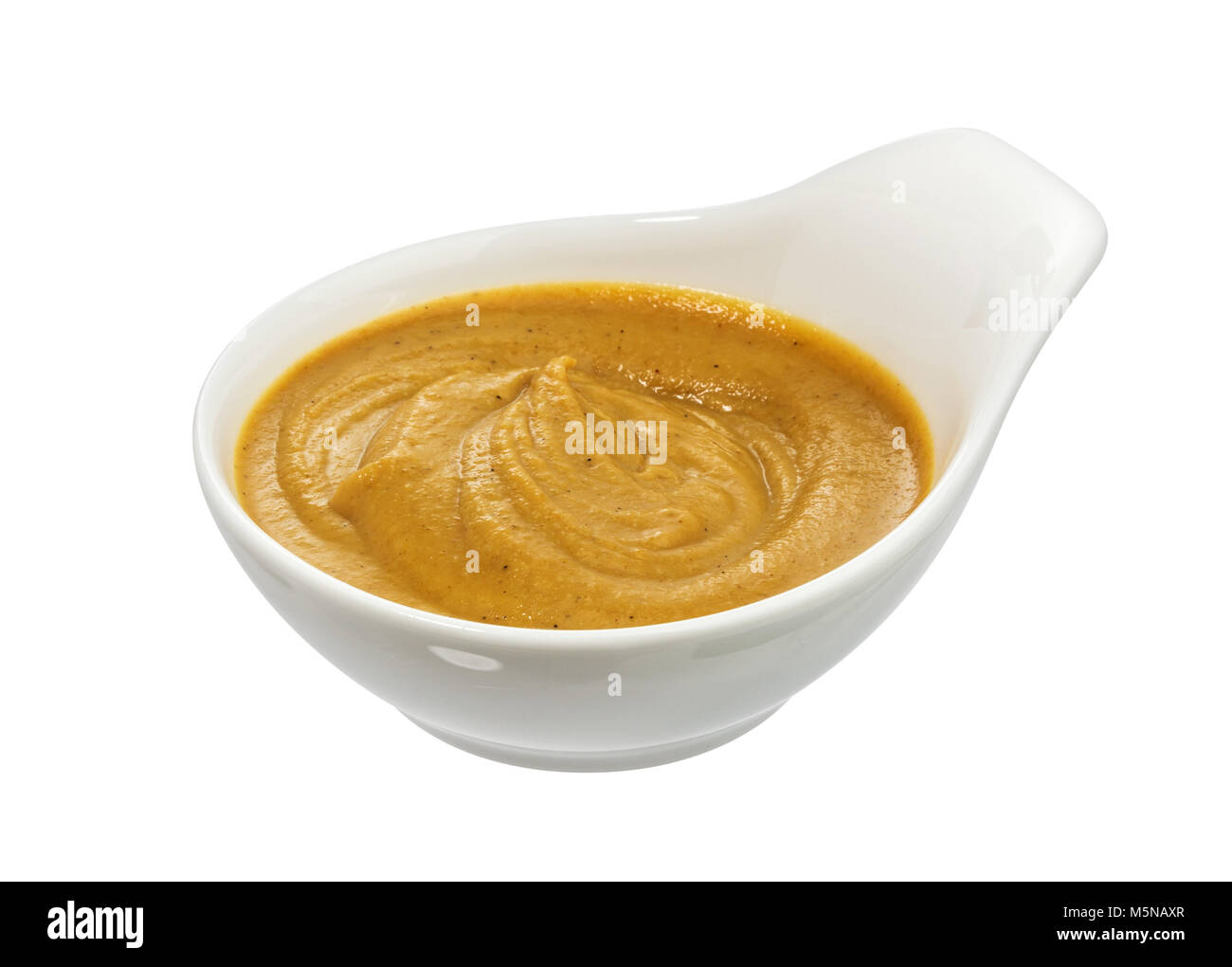 Mustard isolated on white background Stock Photo - Alamy