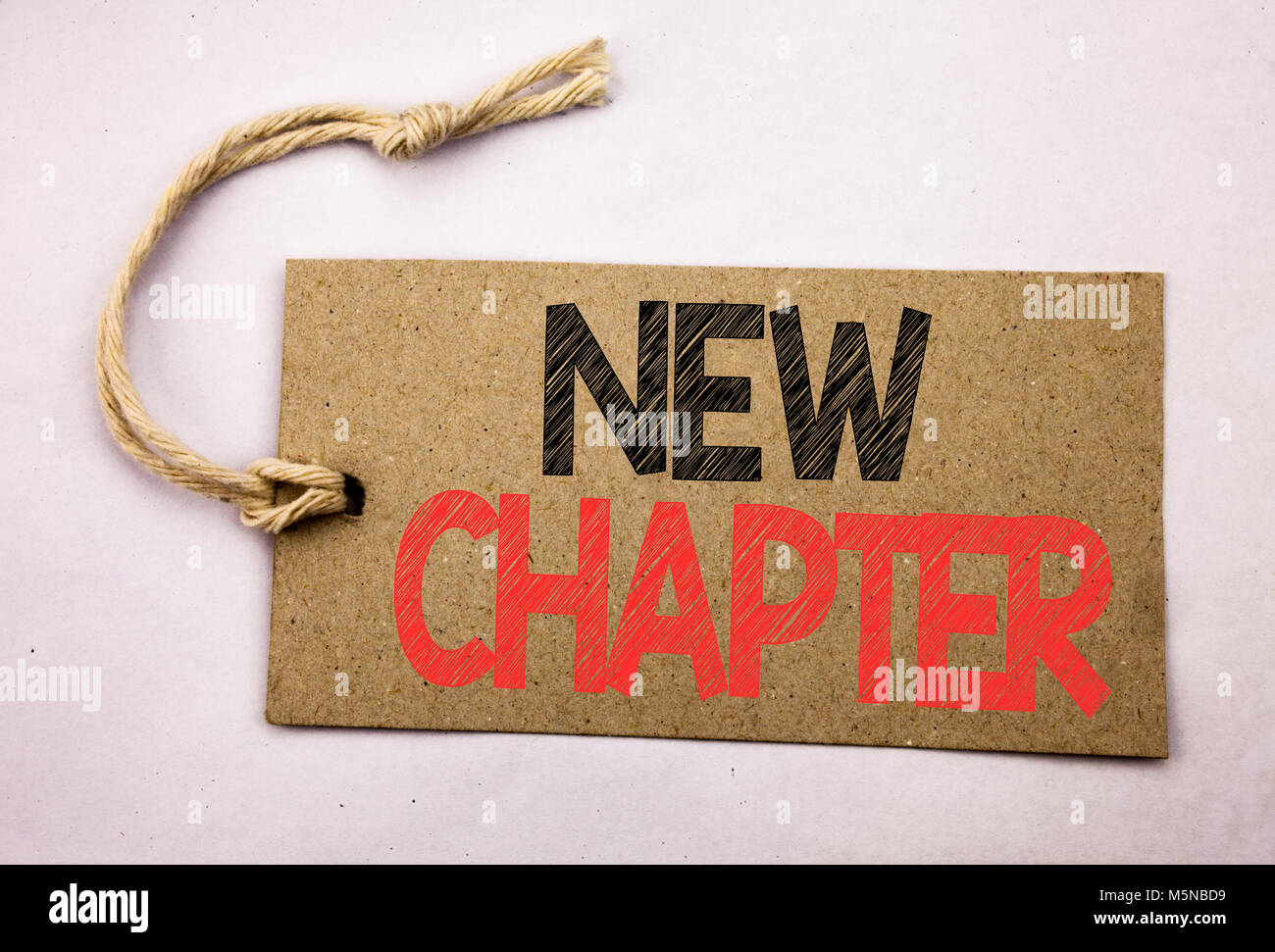 Hand writing text caption inspiration showing New Chapter. Business ...