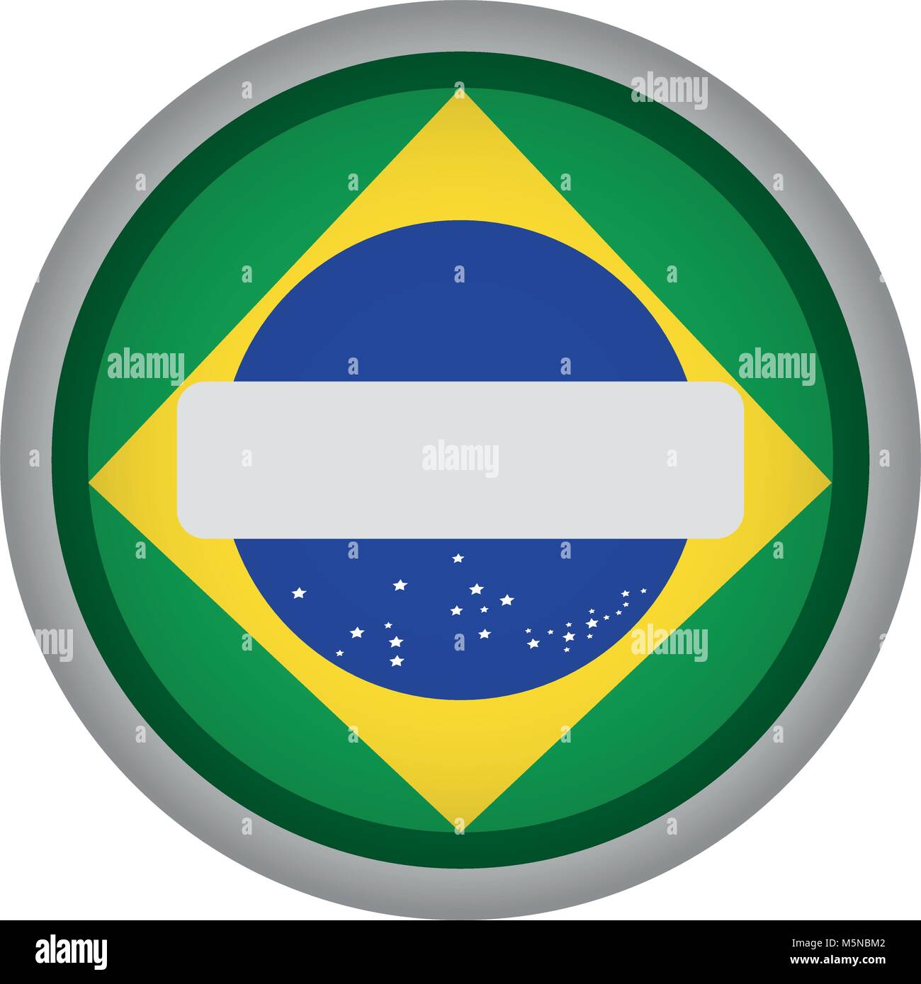 Empty brazilian campaign button Stock Vector Image & Art - Alamy