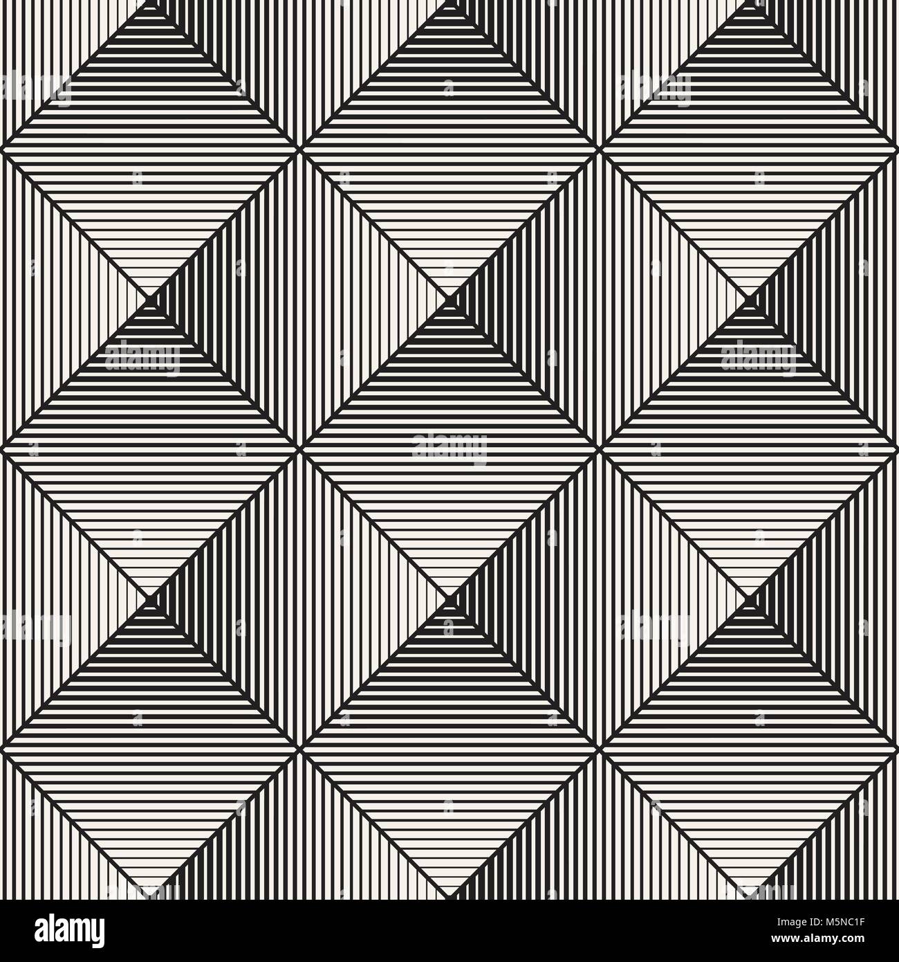 Vector seamless lattice pattern. Modern stylish texture with monochrome ...