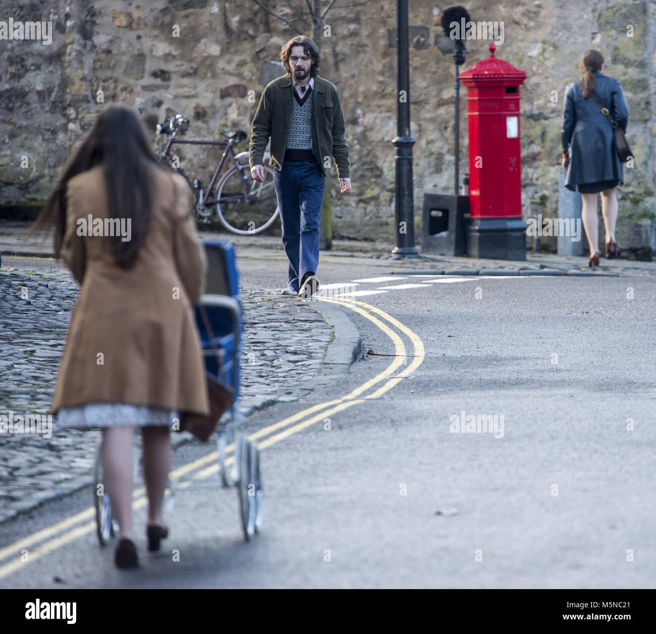 Fife village Falkland is turned back in time for hit tv series ...