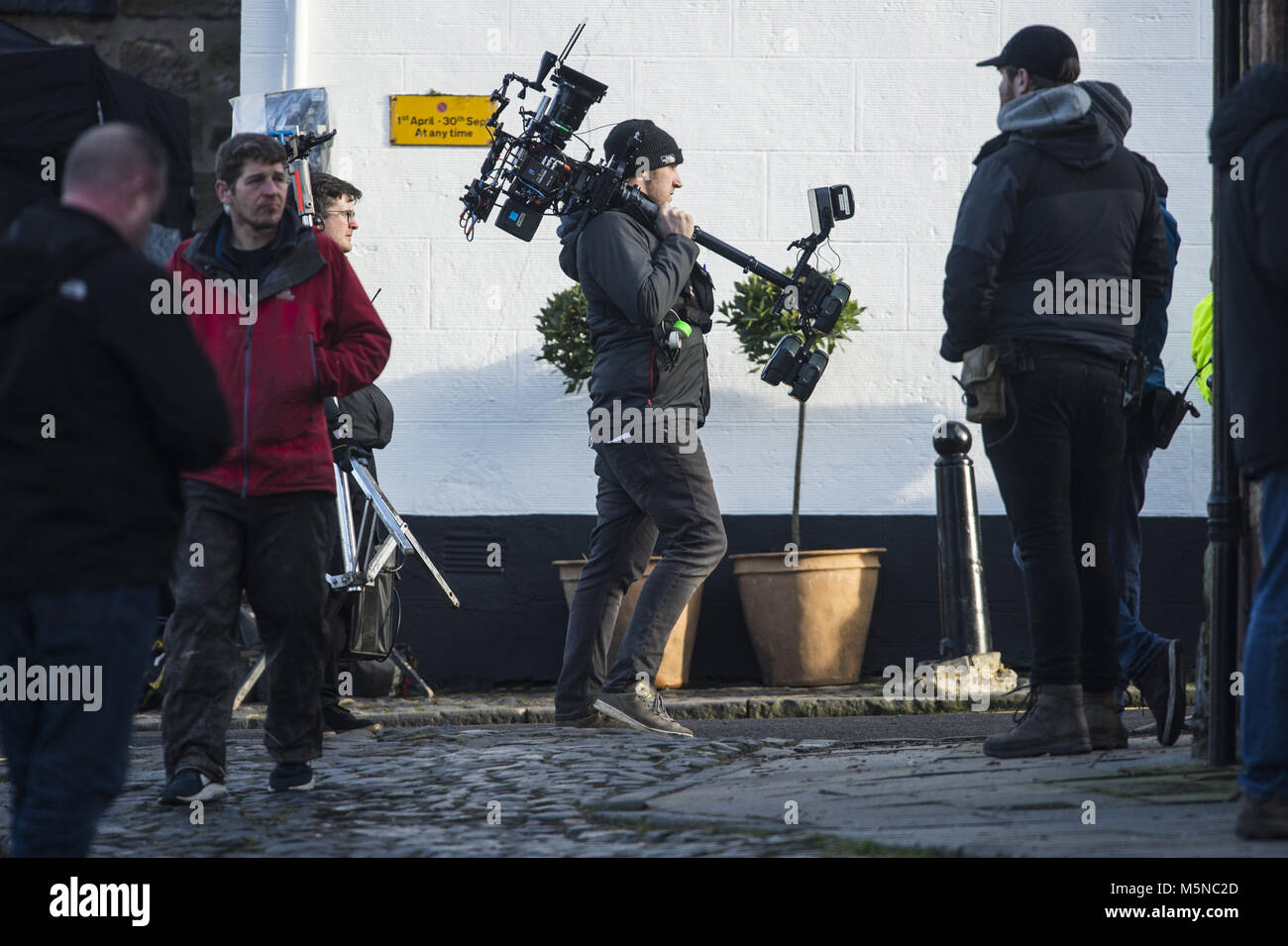 Fife village Falkland is turned back in time for hit tv series ...