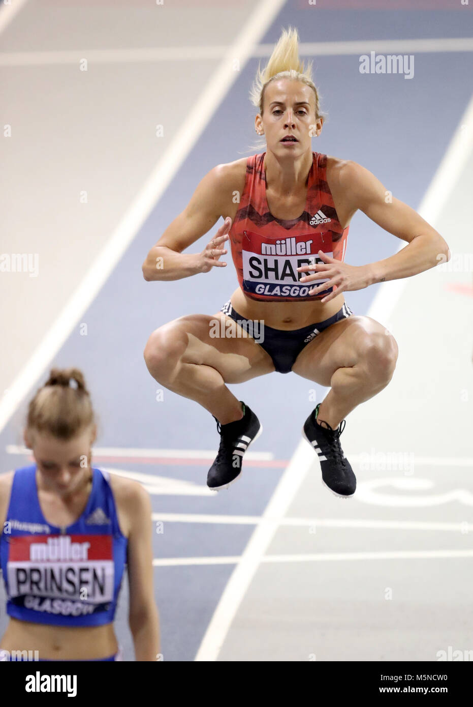 Great Britain's Lynsey Sharp before the Women's 800 metres during the ...