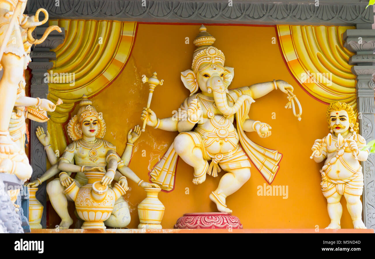 Hindu God Temple Stock Photo - Alamy