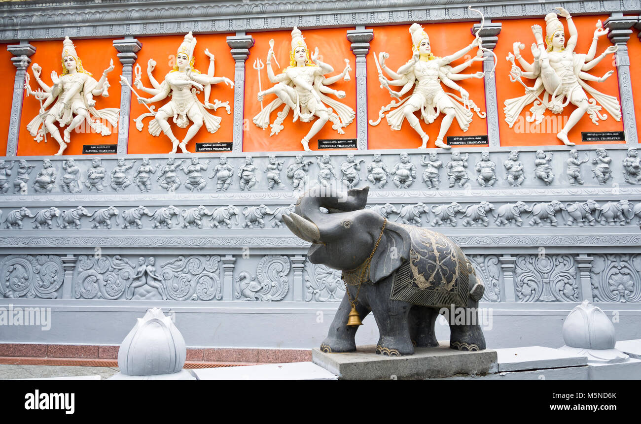 Hindu God Temple Stock Photo - Alamy