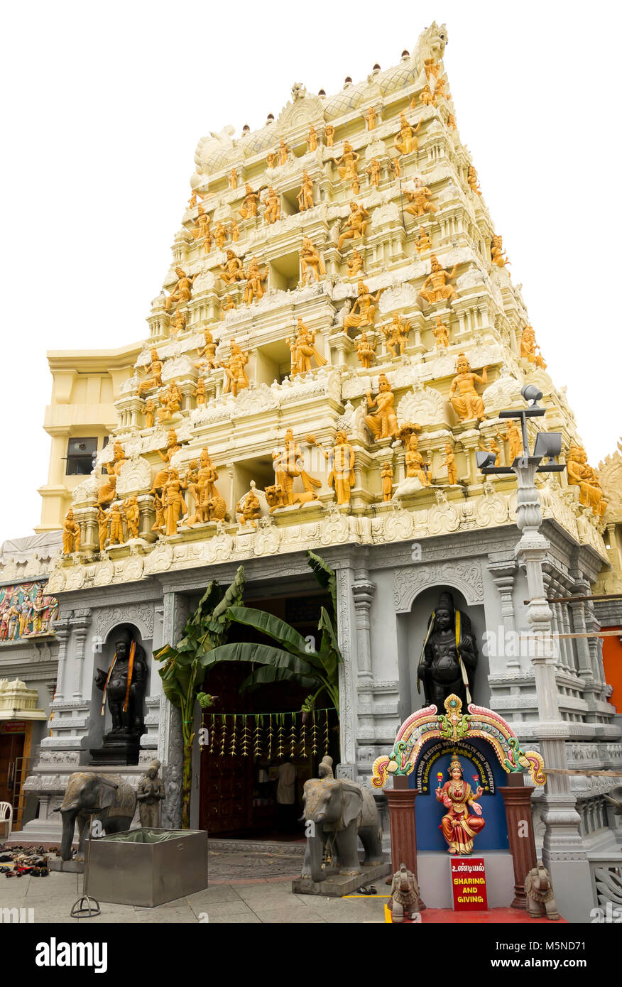 Hindu God Temple Stock Photo - Alamy