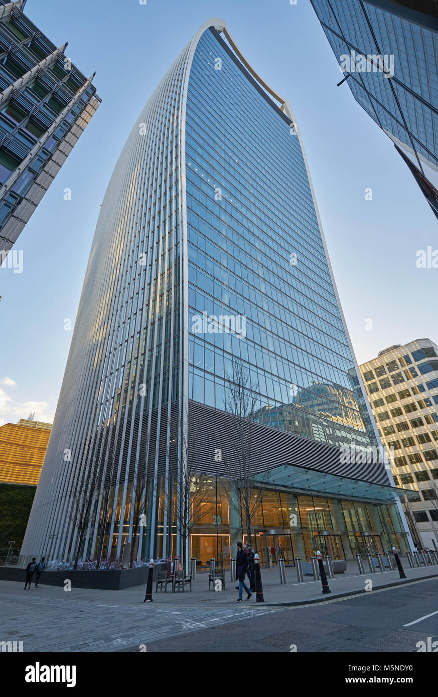 the walkie talkie building london Stock Photo - Alamy