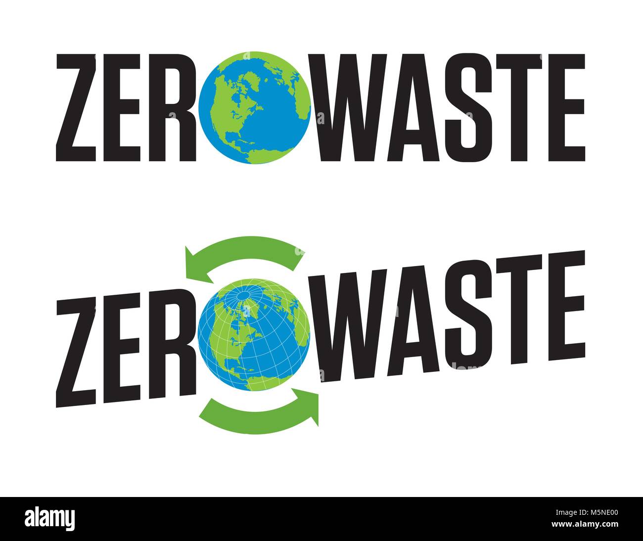 Zero waste vector vectors hi-res stock photography and images - Alamy