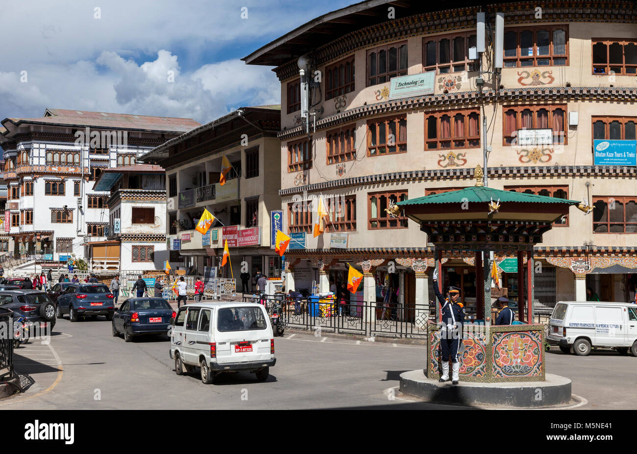 Street in thimphu bhutan hi-res stock photography and images - Alamy