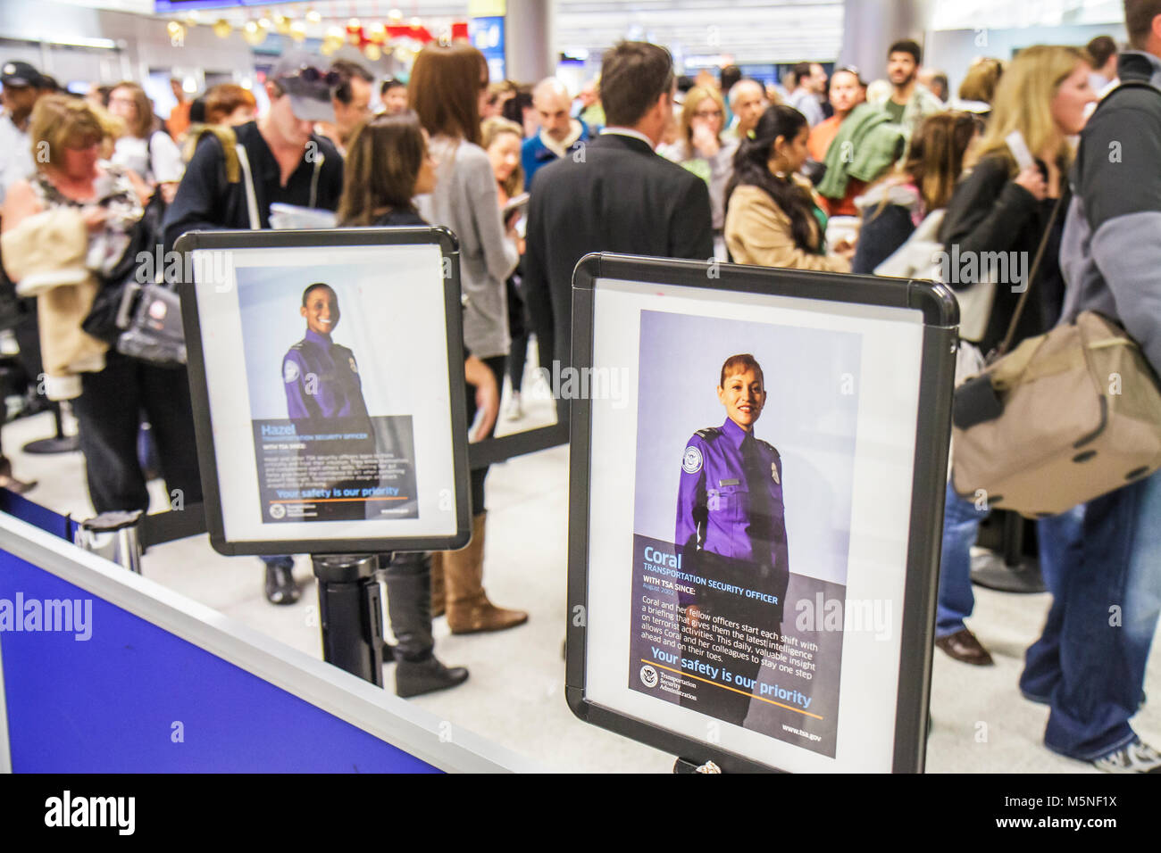 Miami Florida International Airport MIA,aviation,terminal,security,TSA ...