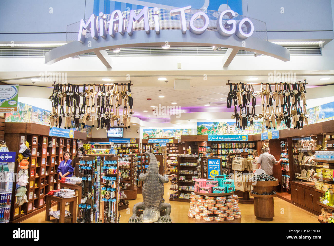 Miami Florida International Airport MIA,terminal,gate,shopping shopper ...