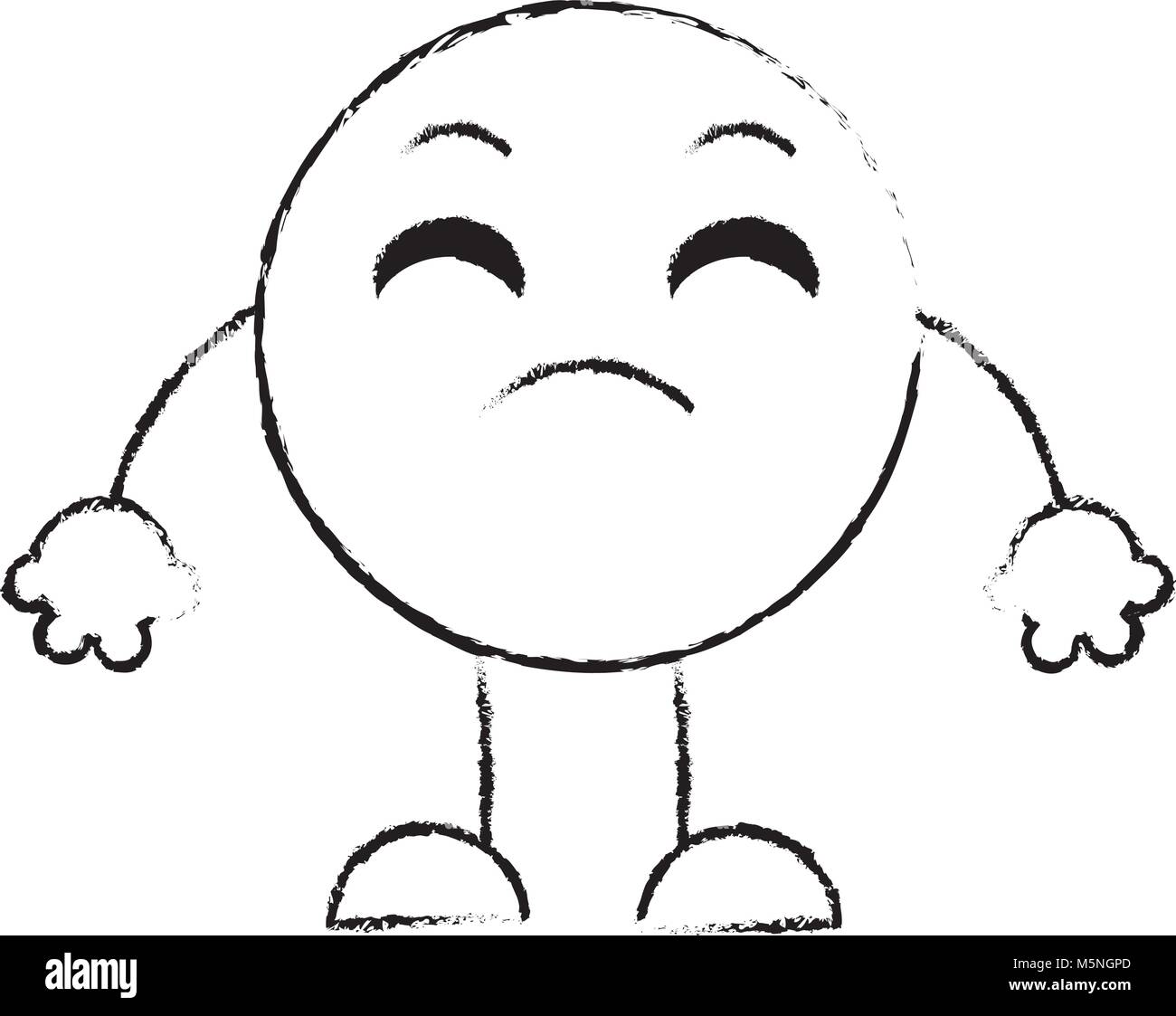 Disappointed feeling Black and White Stock Photos & Images - Alamy