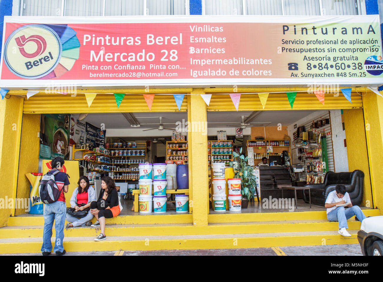 Cancun Mexico,Mexican,Yucatán Peninsula,Quintana Roo,storefront,paint ...