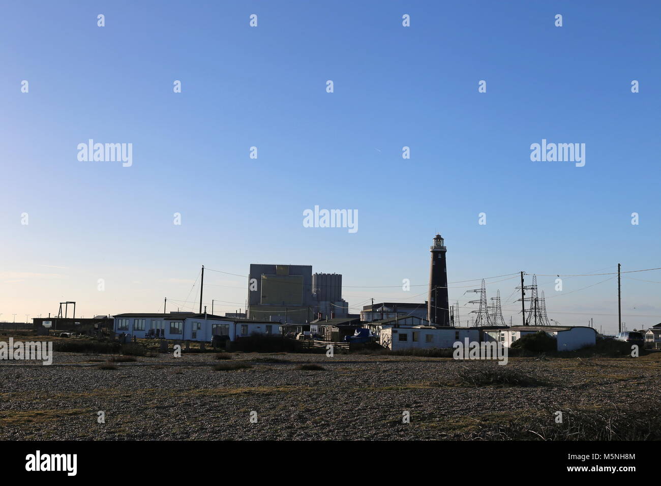 Old Lighthouse, Dungeness, Kent, England, Great Britain, United Kingdom ...