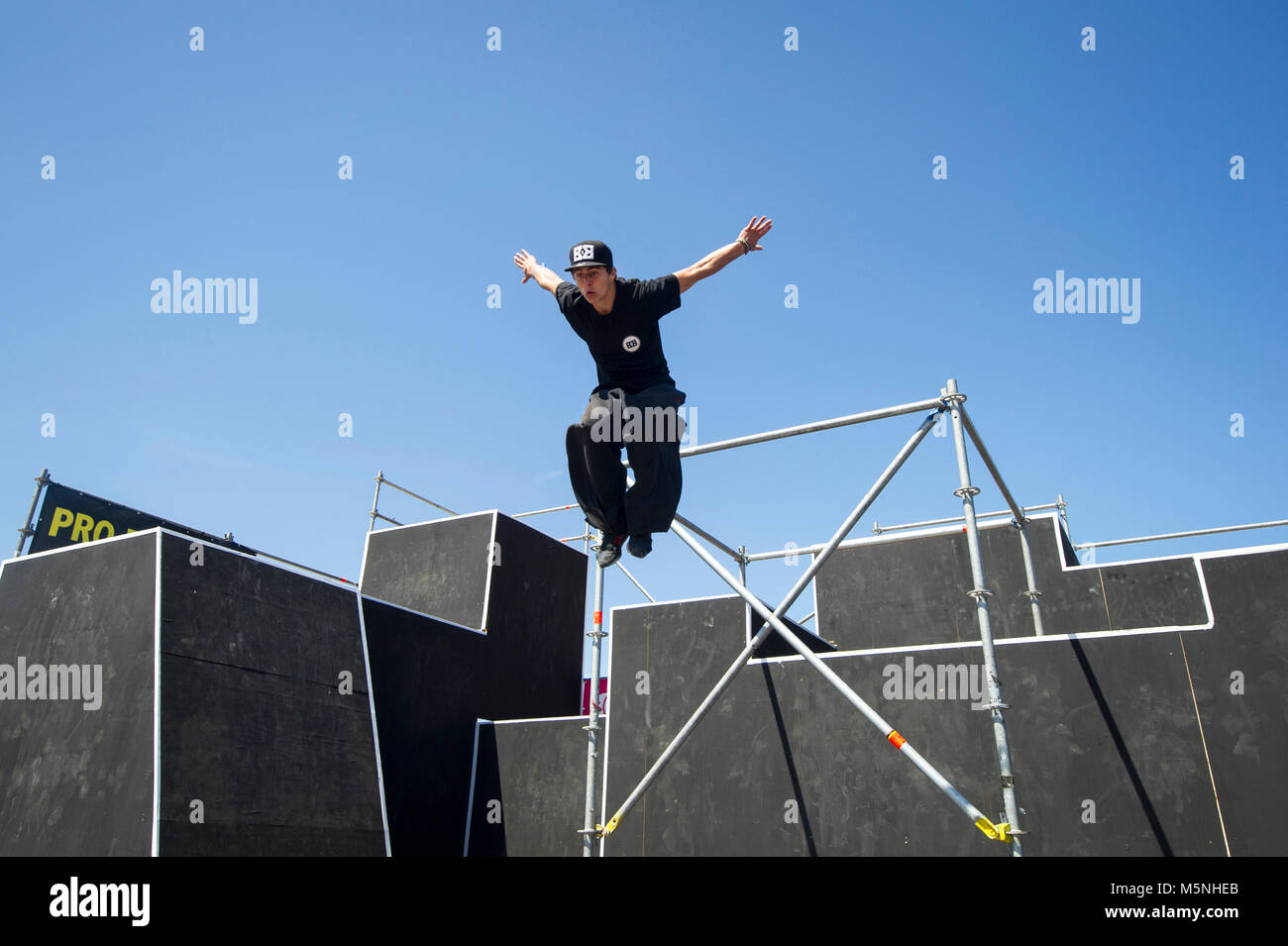 Scheveningen. 04-06-2017. Dutch Championship street jumping Stock Photo ...