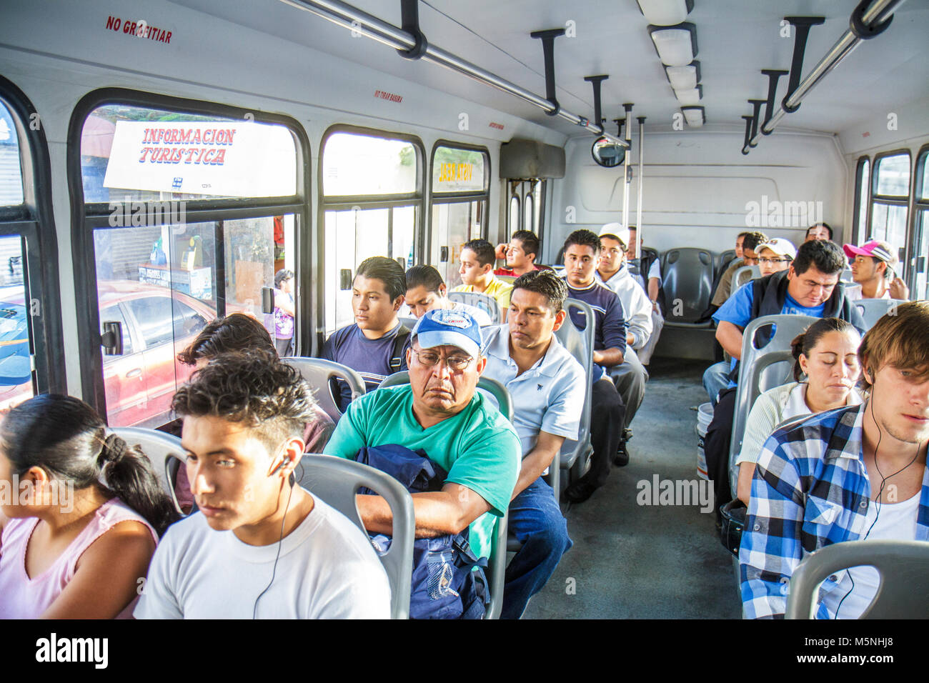 Yucatan tour bus hi-res stock photography and images - Alamy