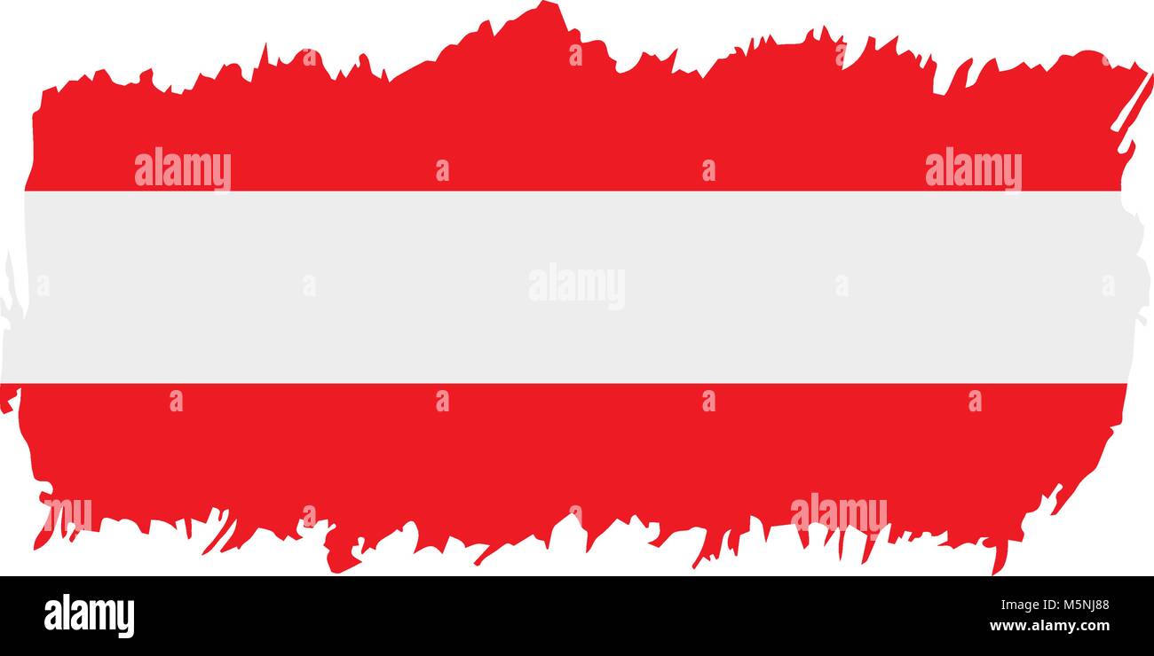 Austria flag, vector illustration Stock Vector Image & Art - Alamy