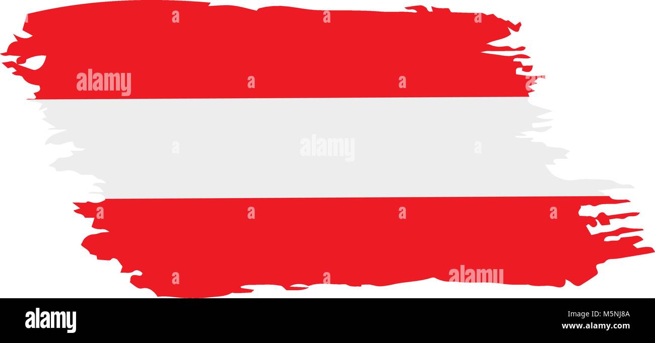 Austria flag, vector illustration Stock Vector Image & Art - Alamy