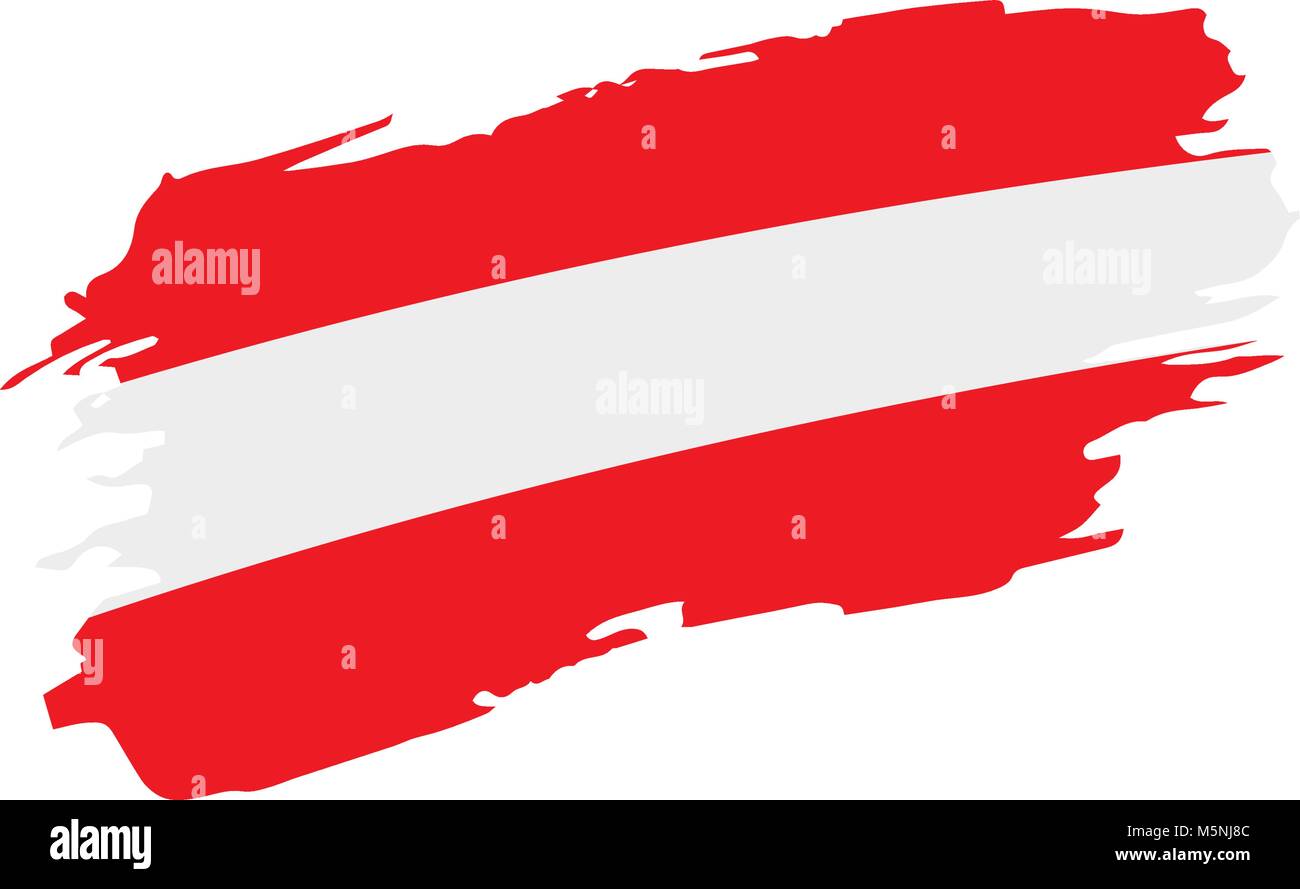 Austria flag, vector illustration Stock Vector Image & Art - Alamy