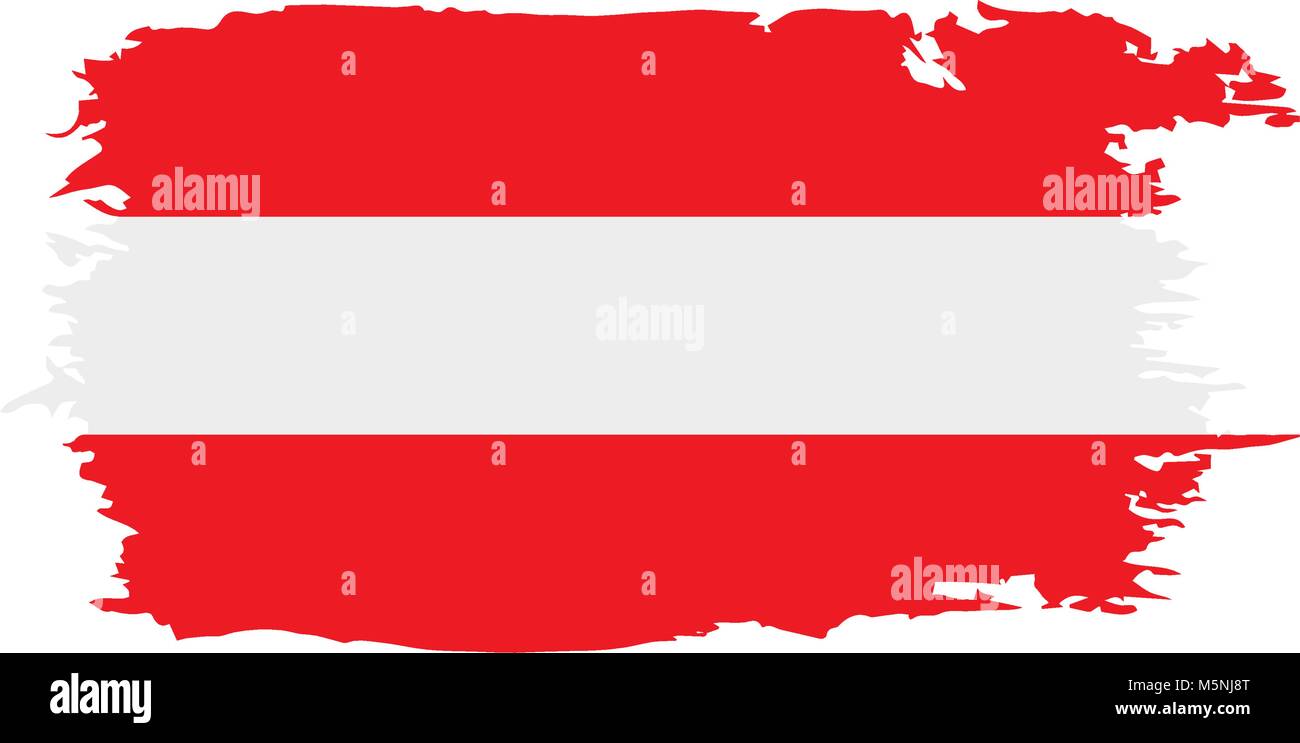 Austria flag, vector illustration Stock Vector Image & Art - Alamy