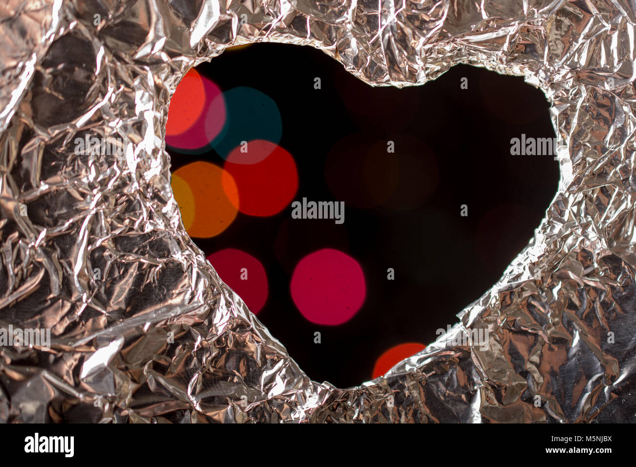 Love concept with heart shaped icon in view Stock Photo - Alamy