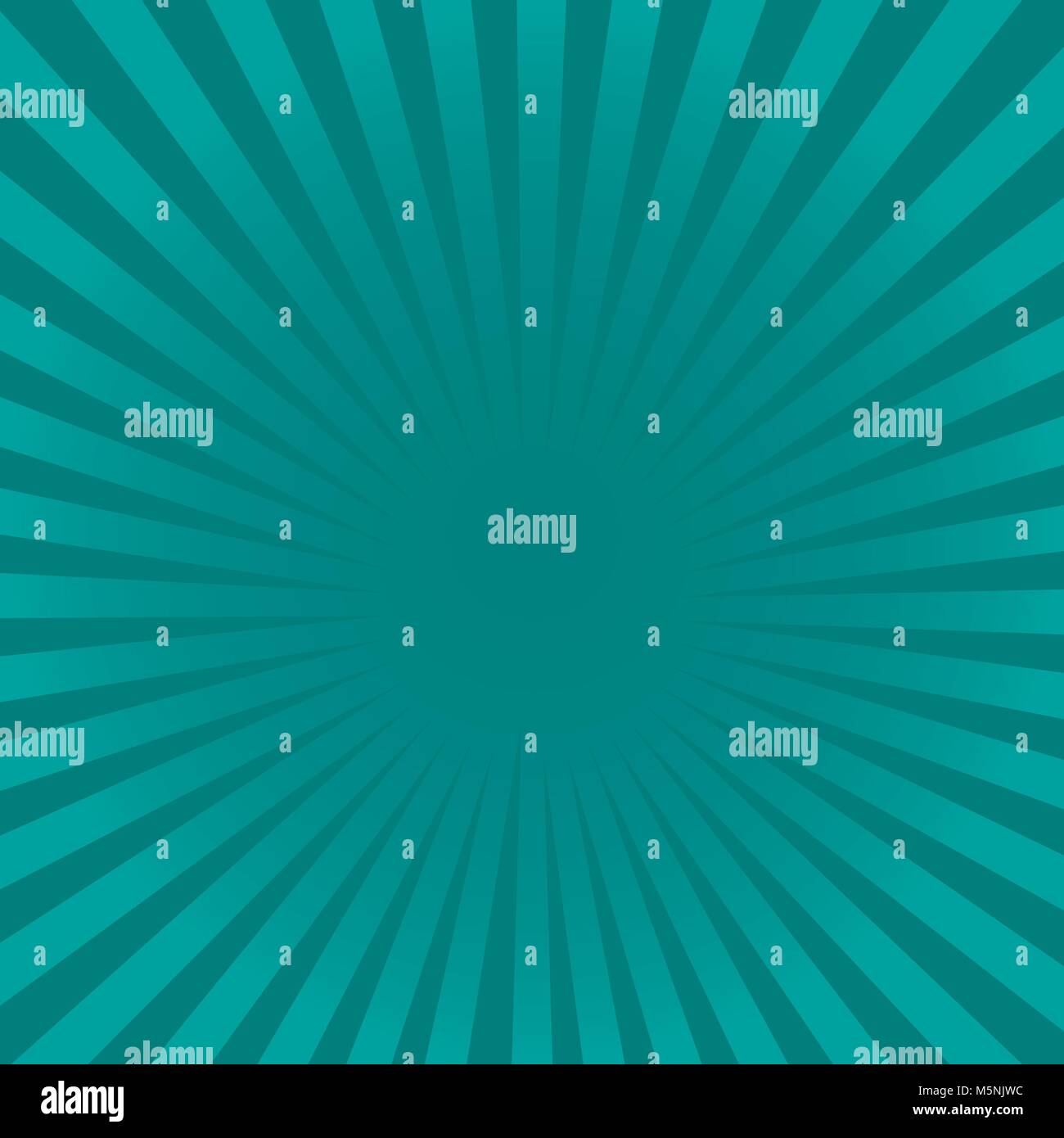 Sunburst turquose rays pattern. Radial sunburst ray background vector ...