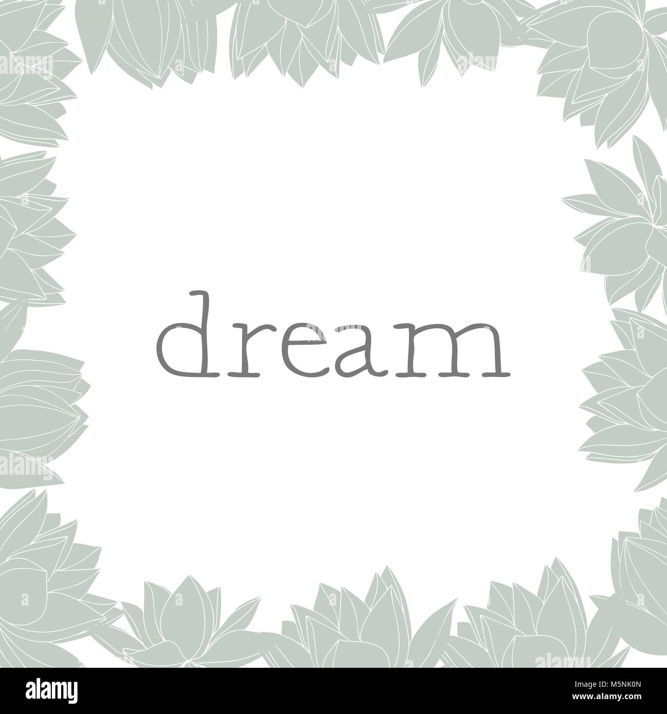 Watercolor hand drawn dream Stock Vector Images - Alamy