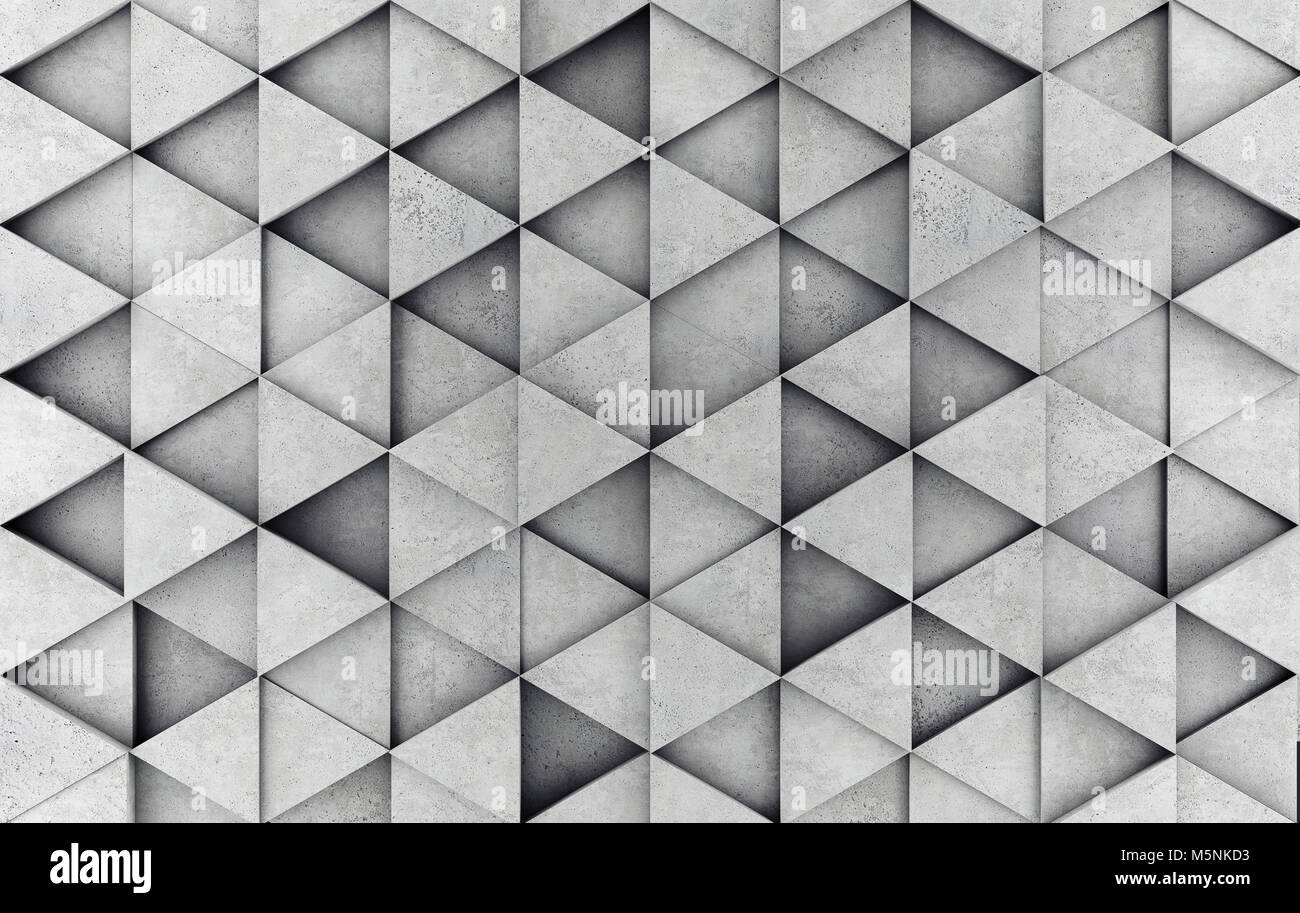 Concrete prism as a background. 3D rendering Stock Photo - Alamy
