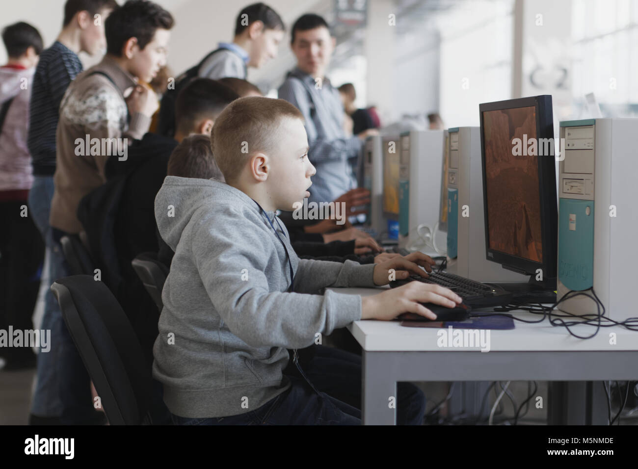 Exhibition old computer hi-res stock photography and images - Alamy