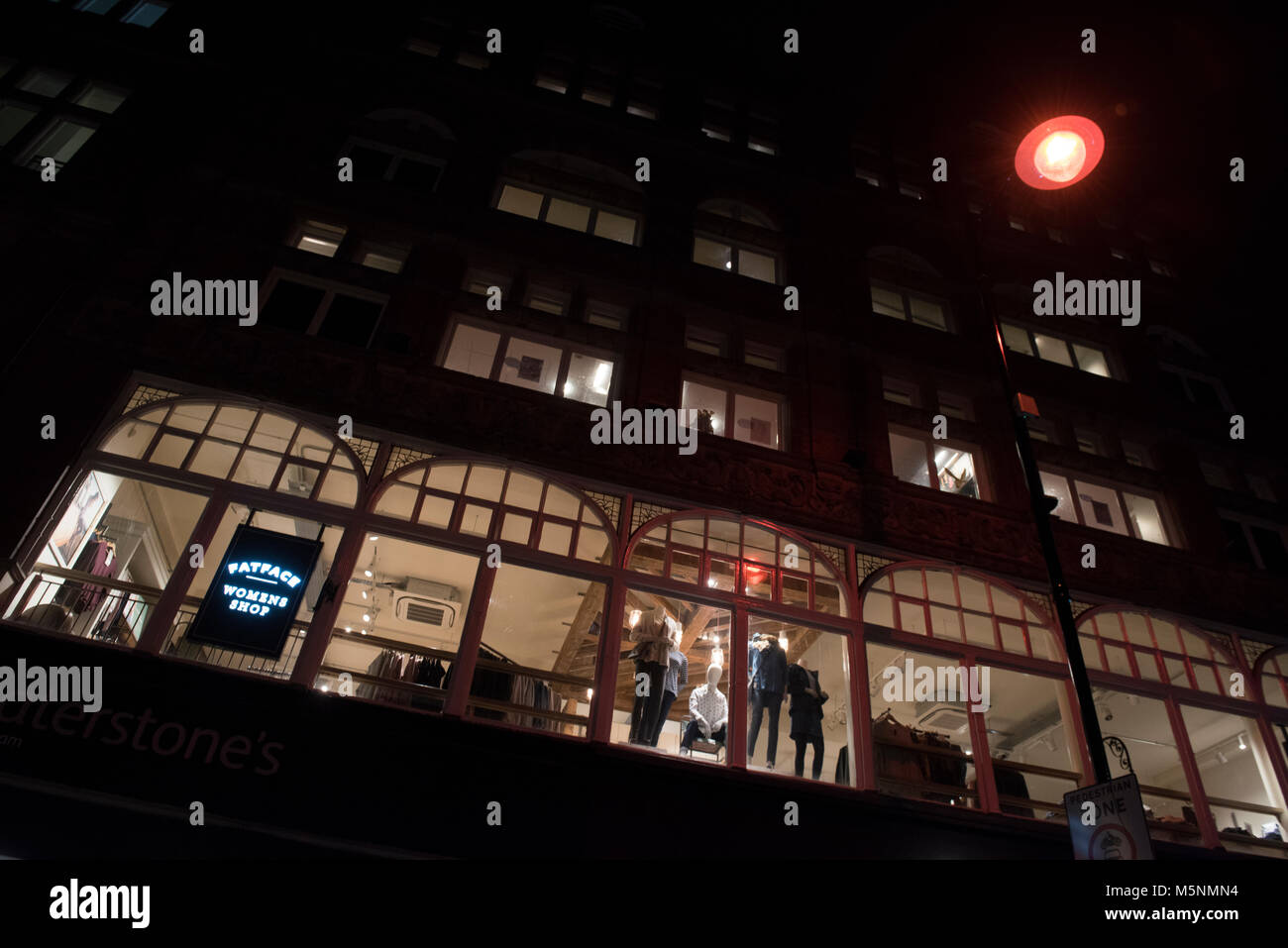 Exterior of the Fat Face store on Bridlesmith Gate in Nottingham City ...