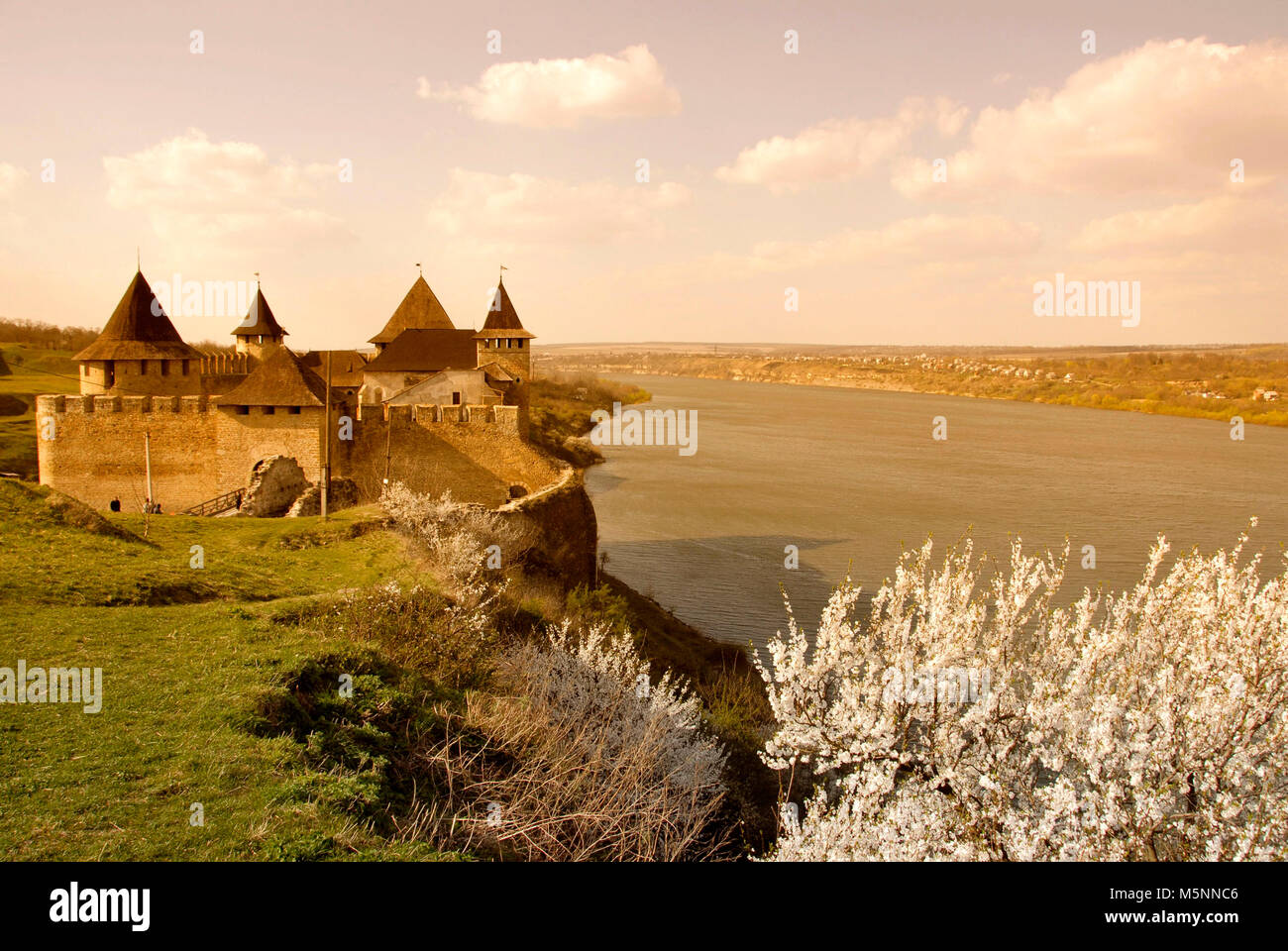 Hotyn castle, Ukraine Stock Photo - Alamy