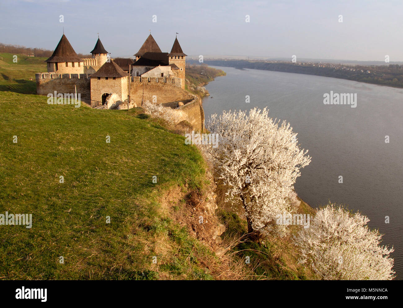 Hotyn castle, Ukraine Stock Photo - Alamy