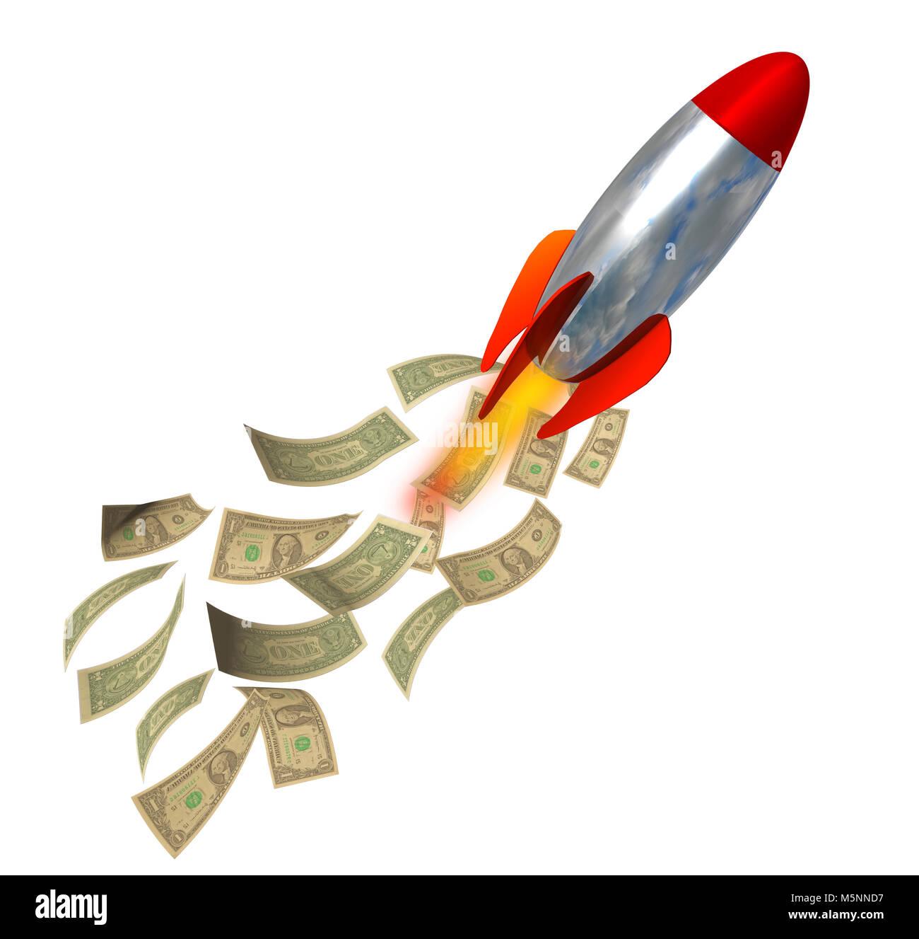 Launch up 3d hi-res stock photography and images - Alamy